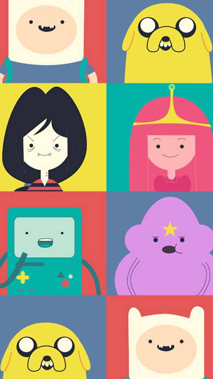 Cartoon Characters Phone Wallpapers - Top Free Cartoon Characters Phone ...