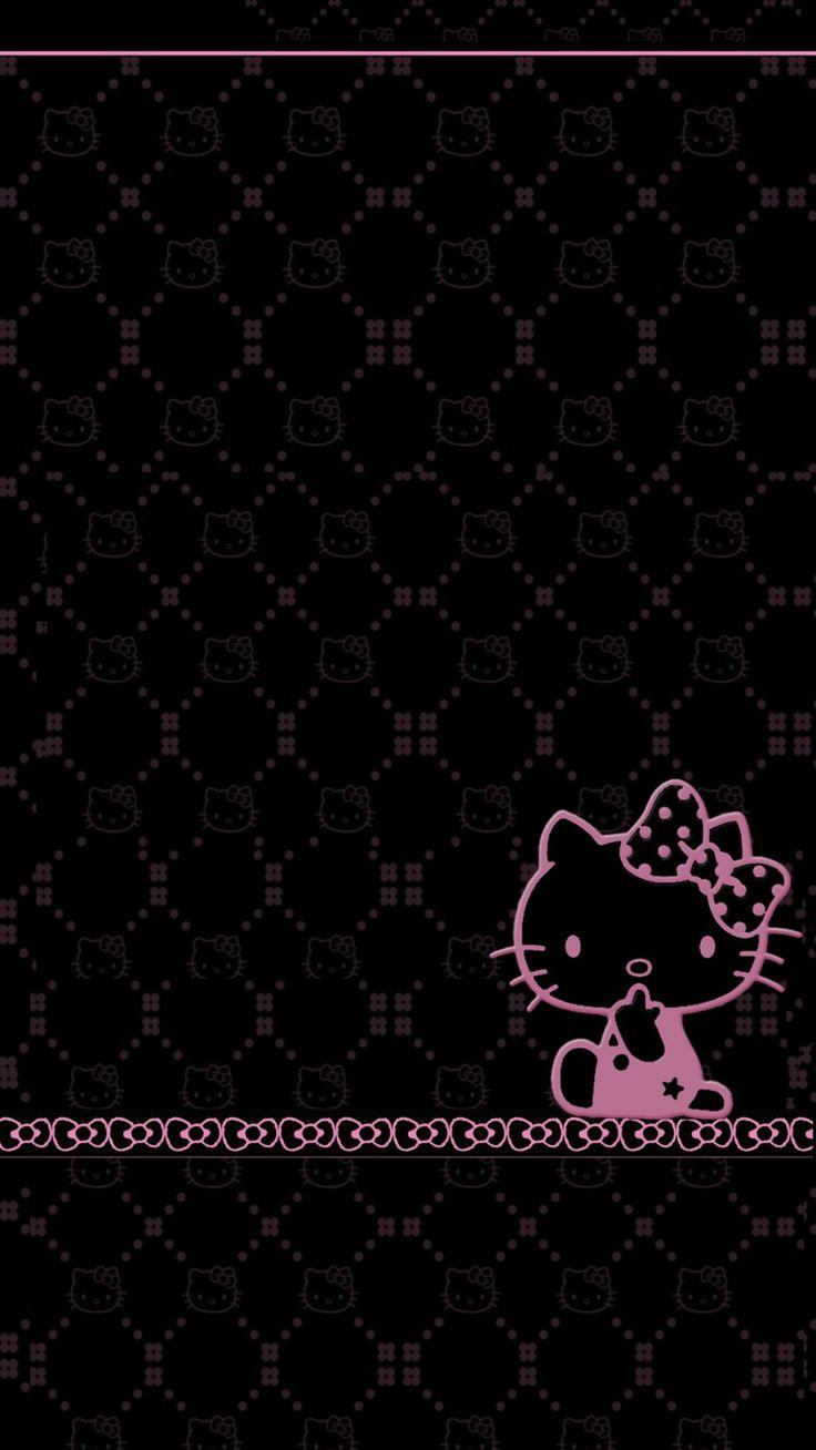 Dark Hello Kitty Wallpapers - Top Free Dark Hello Kitty Backgrounds ...