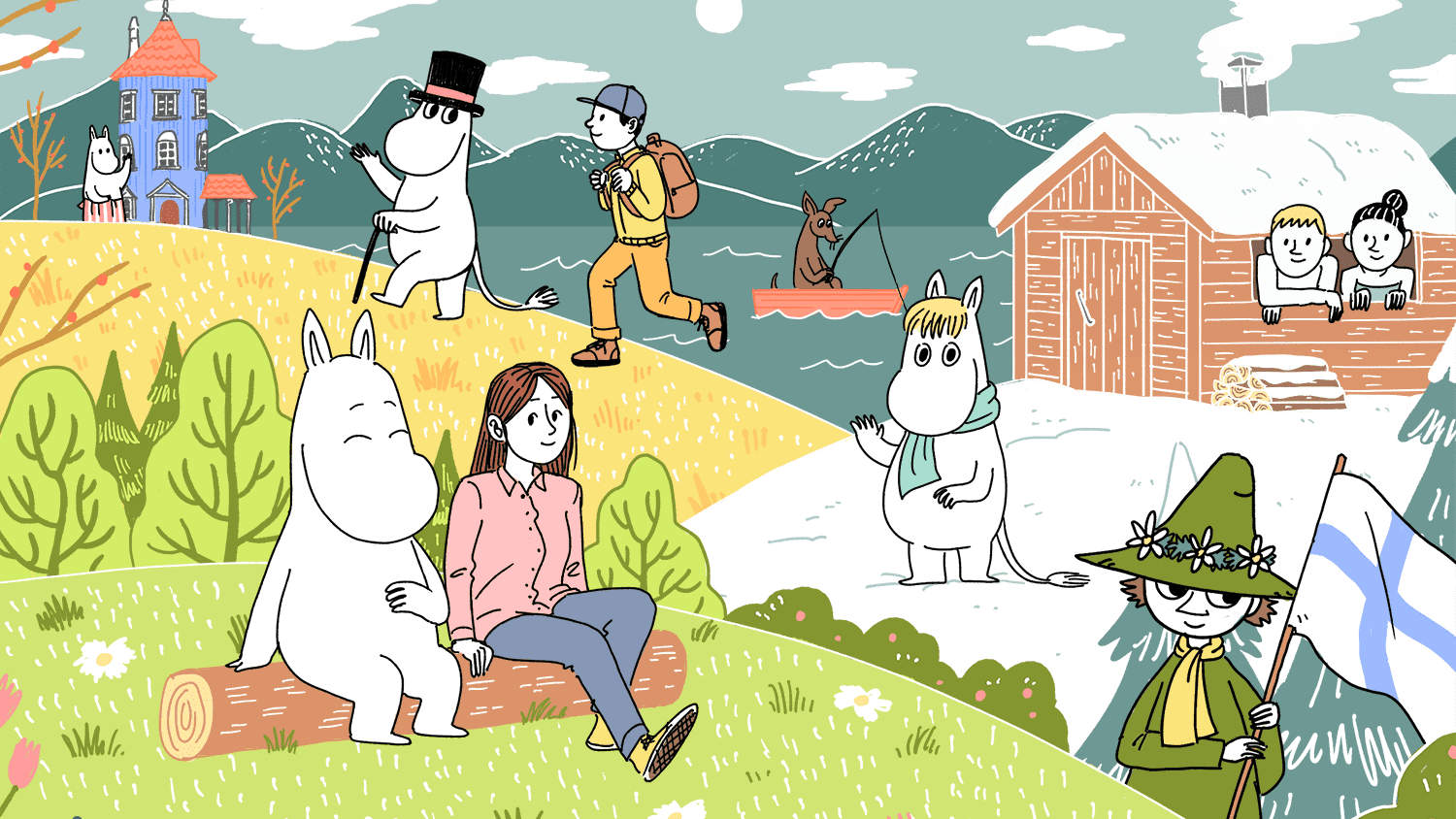 Moomin Computer Wallpapers - Top Free Moomin Computer Backgrounds ...