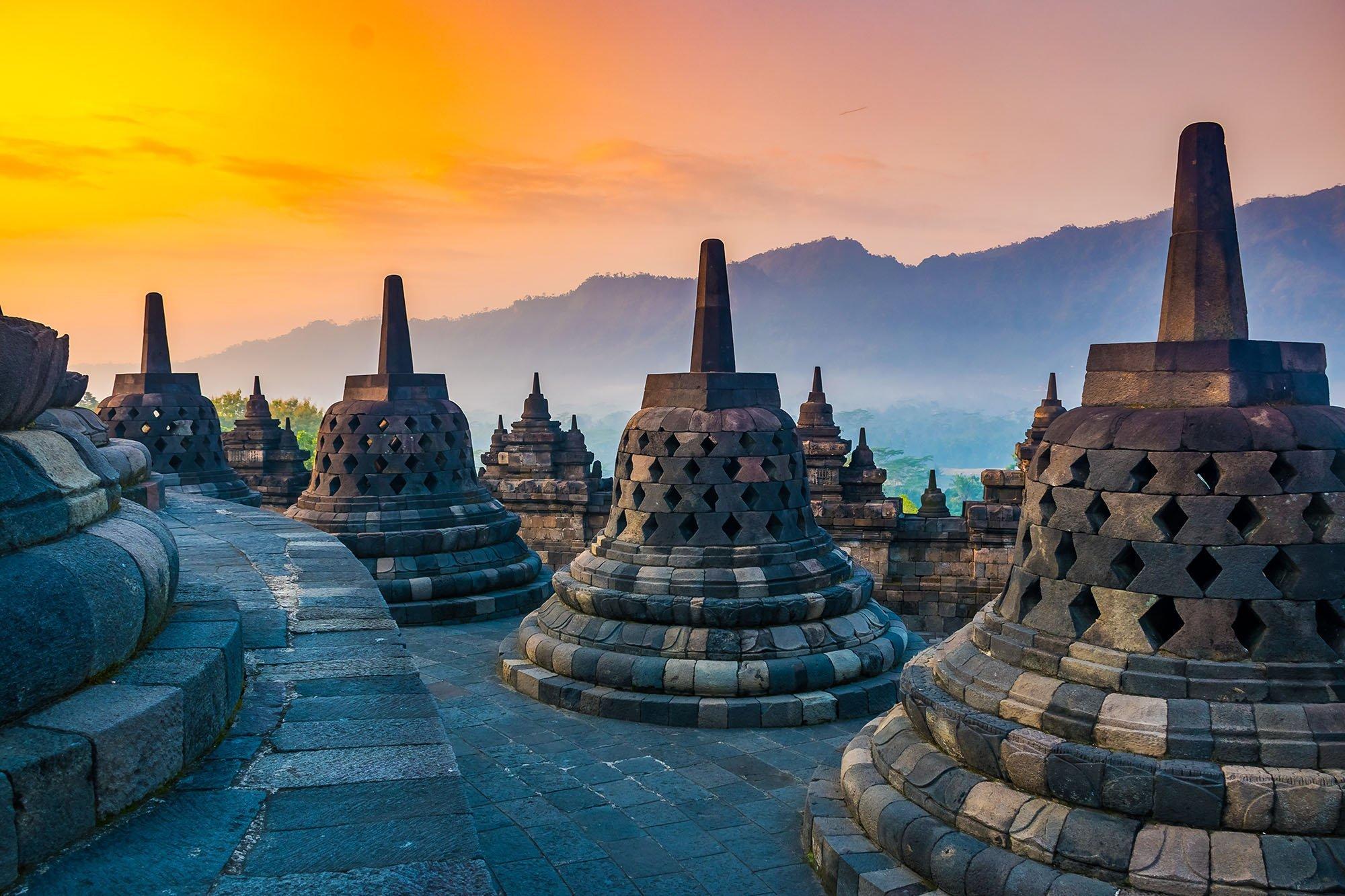 Borobudur Temple Wallpapers - Top Free Borobudur Temple Backgrounds ...