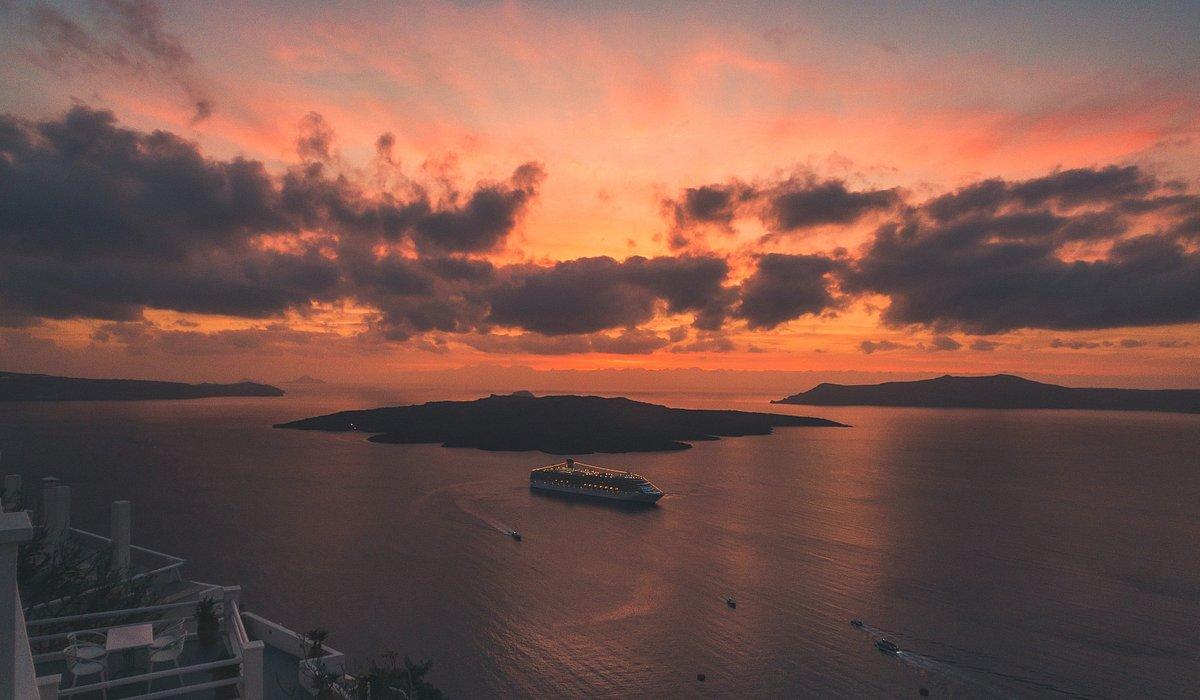 Santorini Island Sunset Wallpapers - Top Free Santorini Island Sunset ...