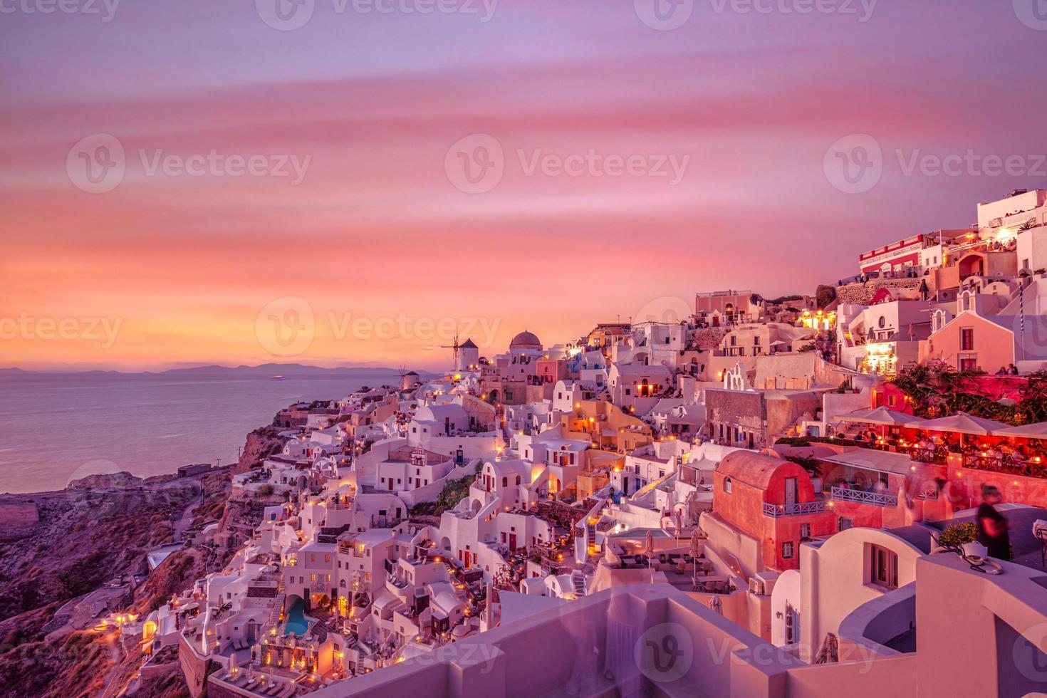 Santorini Island Sunset Wallpapers - Top Free Santorini Island Sunset ...