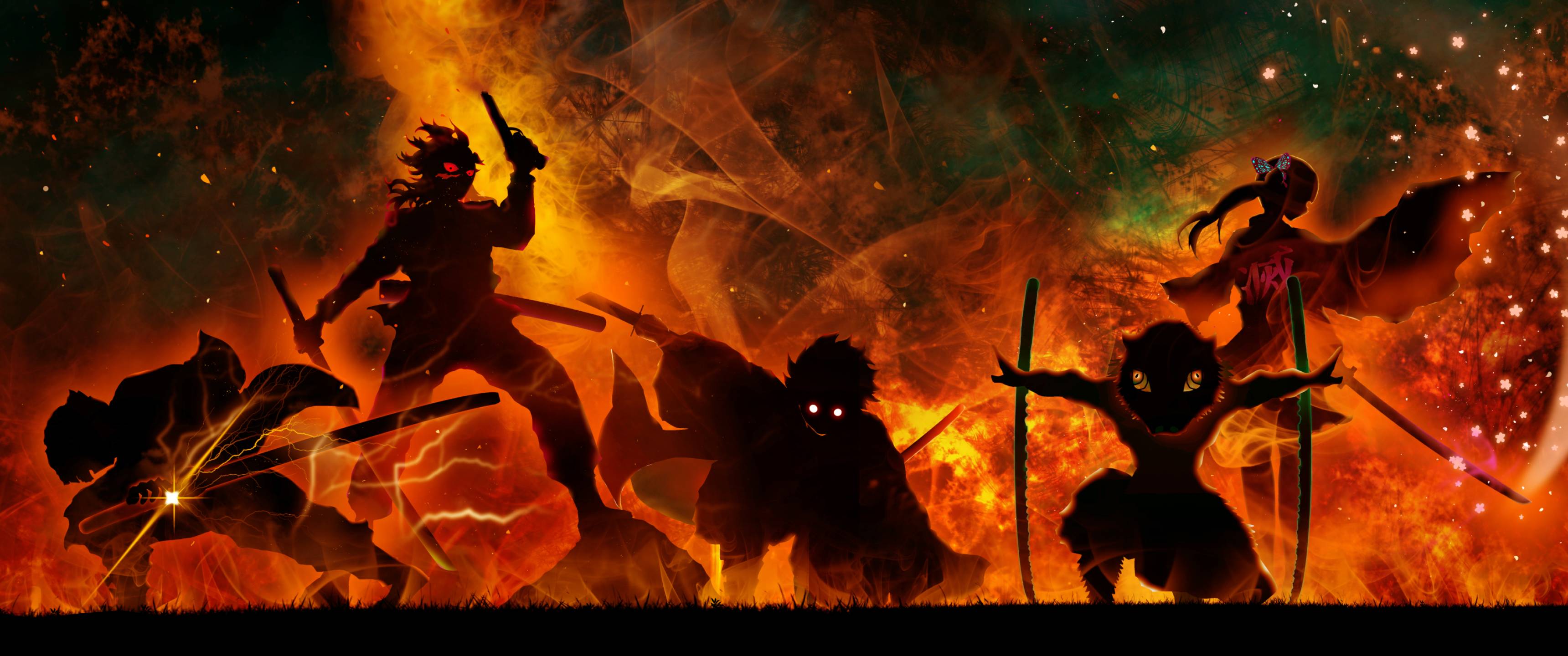 Demon Slayer 3440x1440 Wallpapers - Top Free Demon Slayer 3440x1440 ...