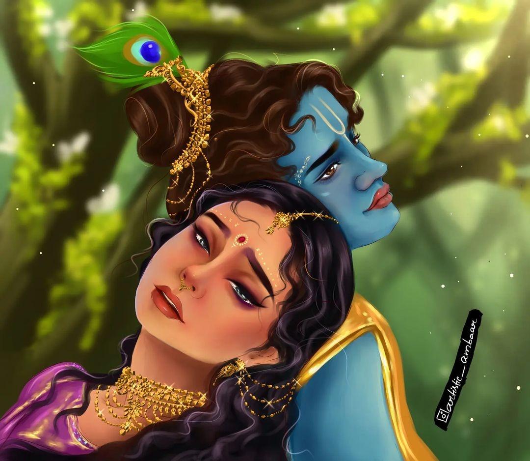 Sad Krishna Wallpapers - Top Free Sad Krishna Backgrounds - WallpaperAccess