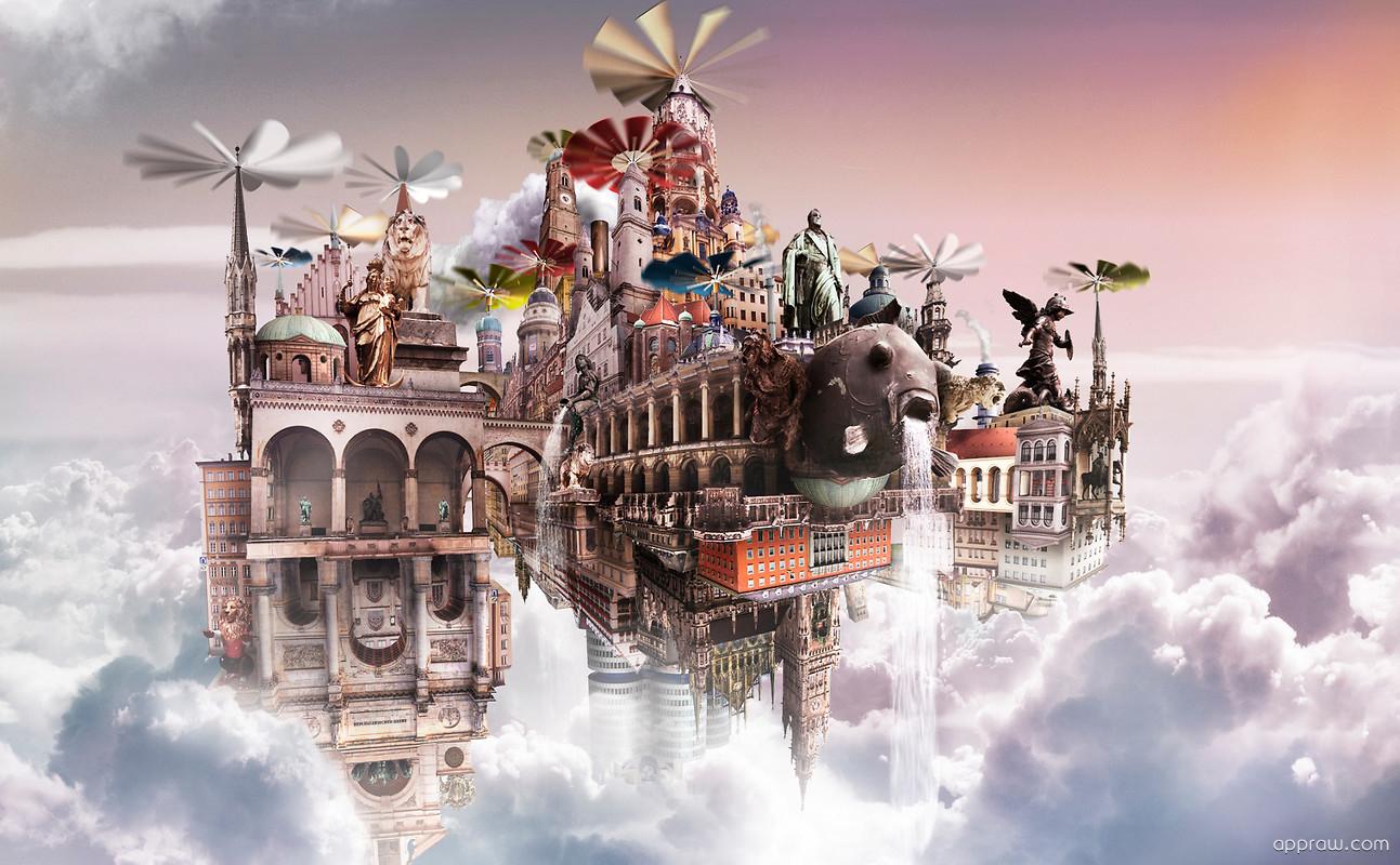 Floating City Wallpapers - Top Free Floating City Backgrounds ...