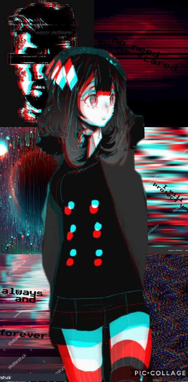 Glitch Girl Wallpapers Top Free Glitch Girl Backgrounds Wallpaperaccess