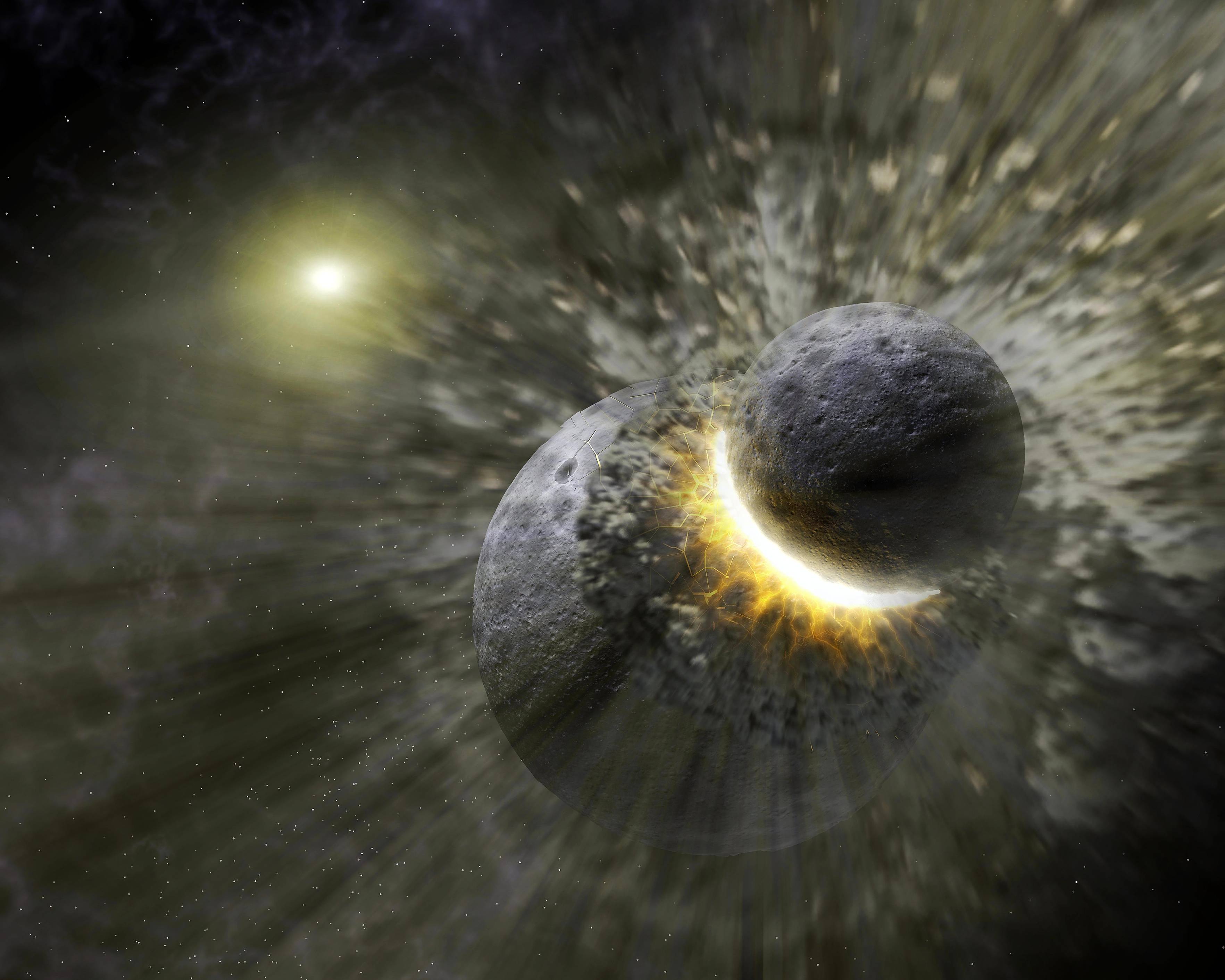 Planetary Collision Wallpapers - Top Free Planetary Collision ...