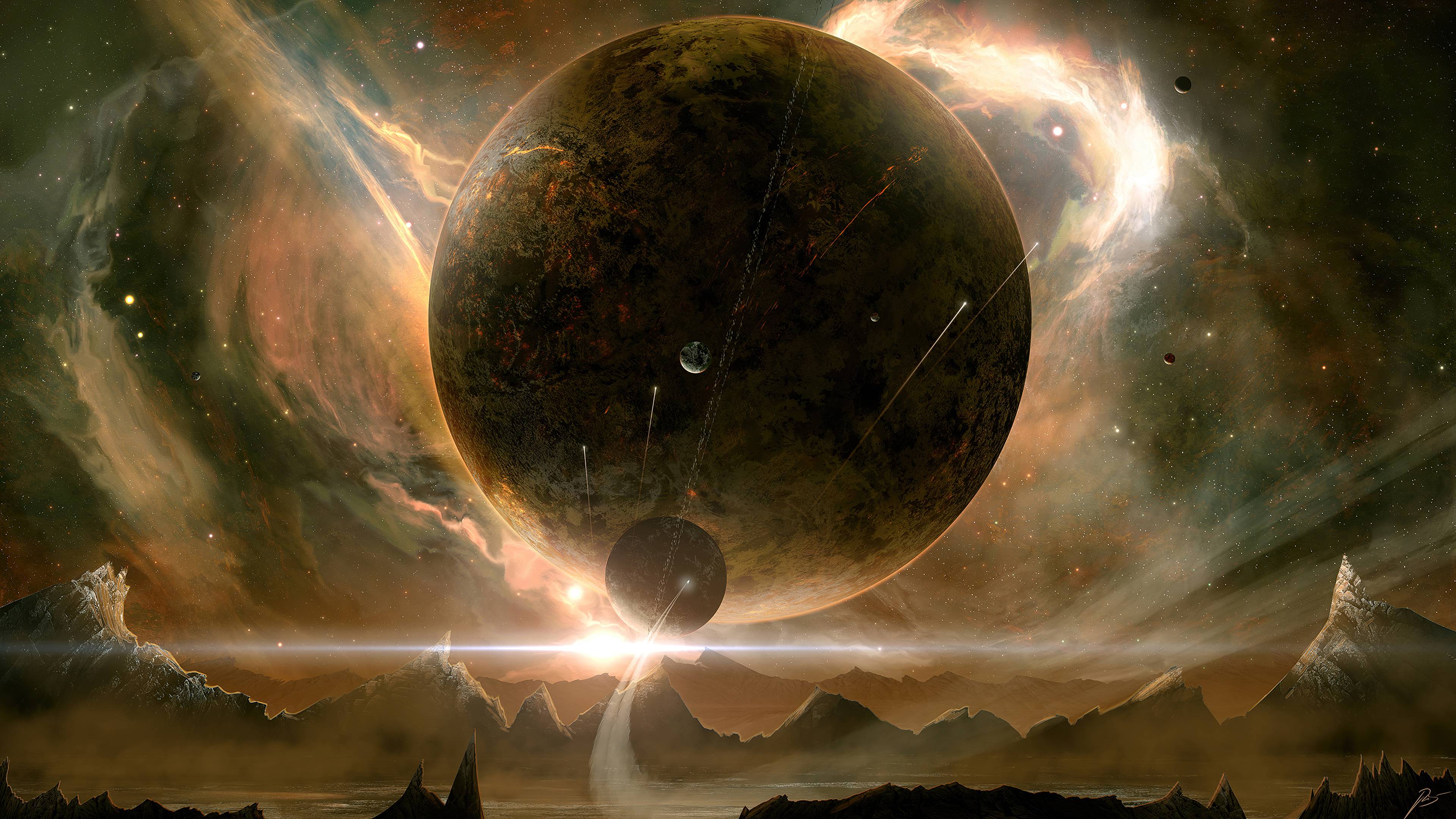 Planetary Collision Wallpapers - Top Free Planetary Collision ...