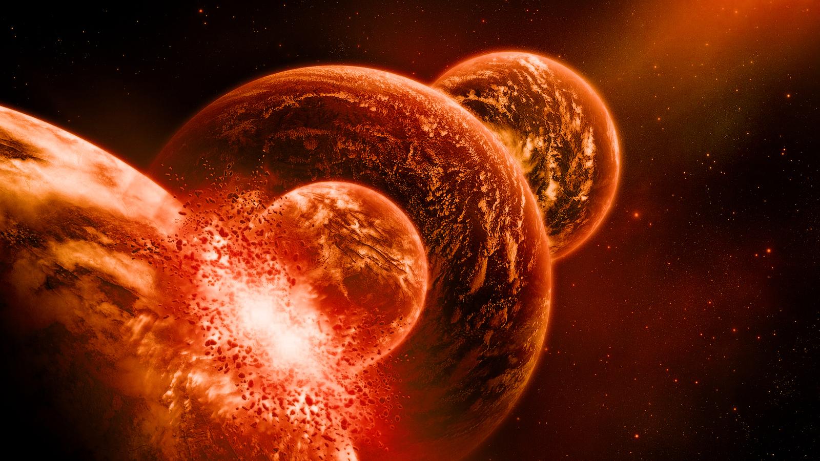 Planetary Collision Wallpapers - Top Free Planetary Collision ...