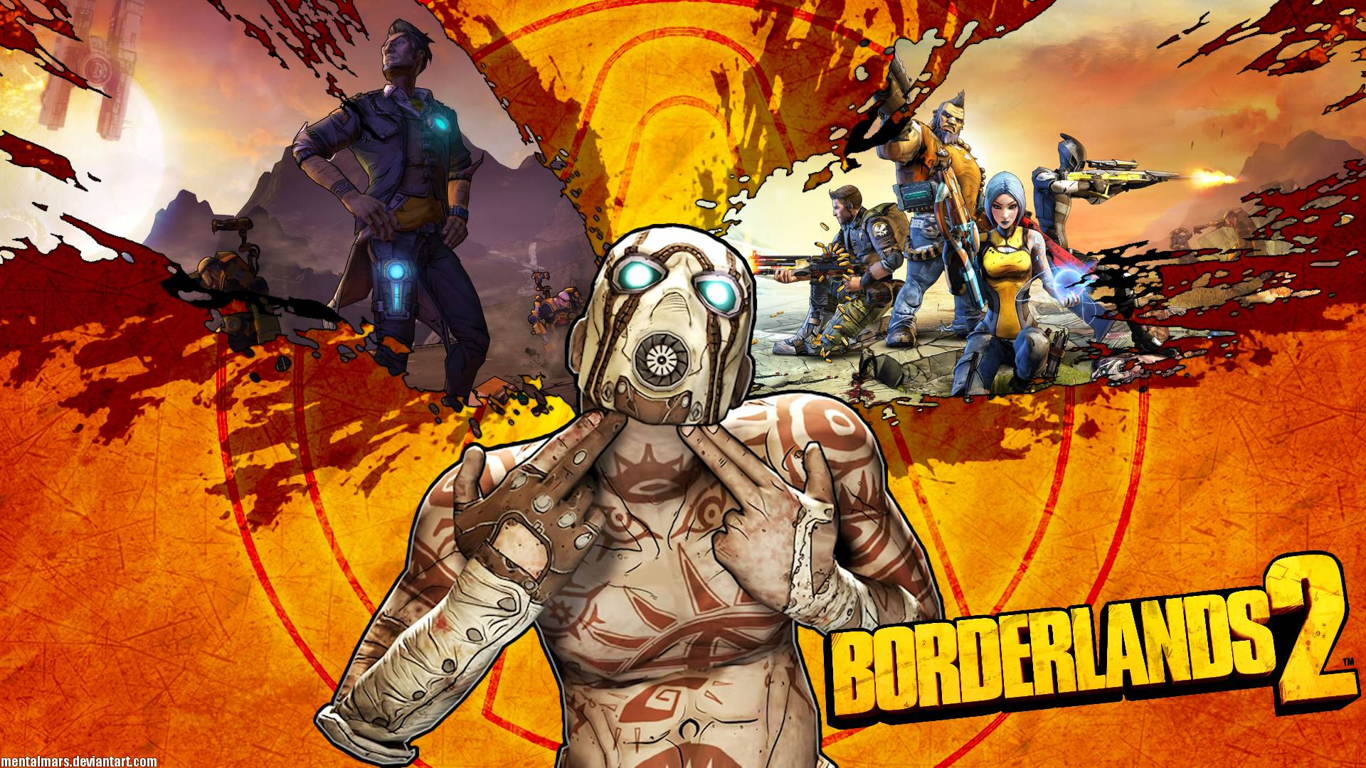 Borderlands 2 Logo Wallpapers - Top Free Borderlands 2 Logo Backgrounds ...
