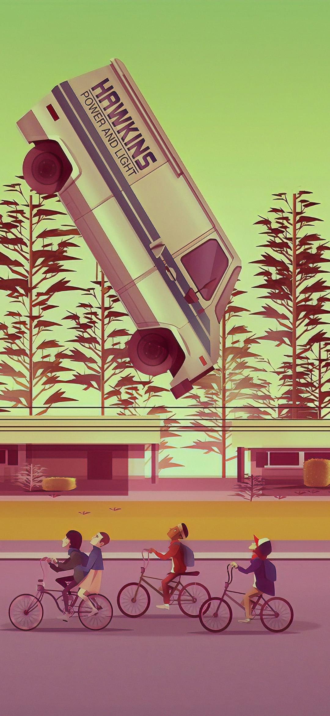 Stranger Things Bike Wallpapers - Top Free Stranger Things Bike ...