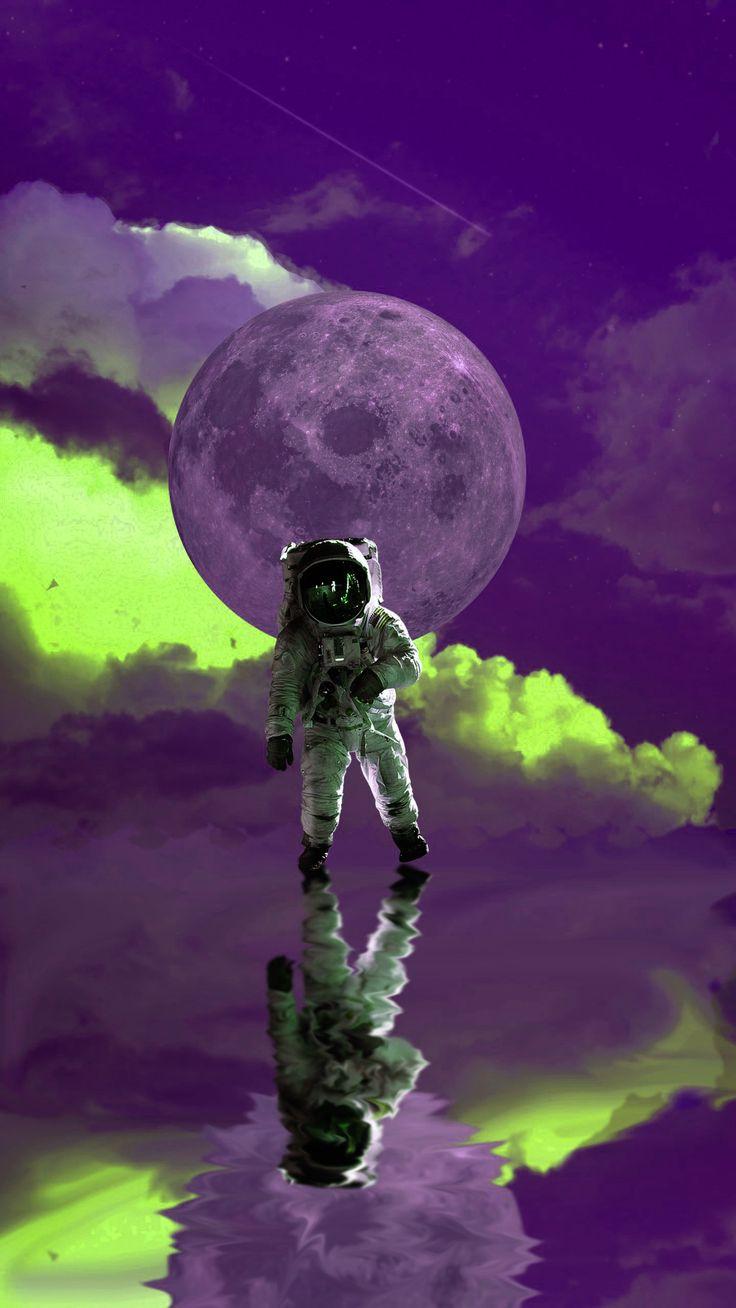 Purple Astronaut Wallpapers - Top Free Purple Astronaut Backgrounds ...