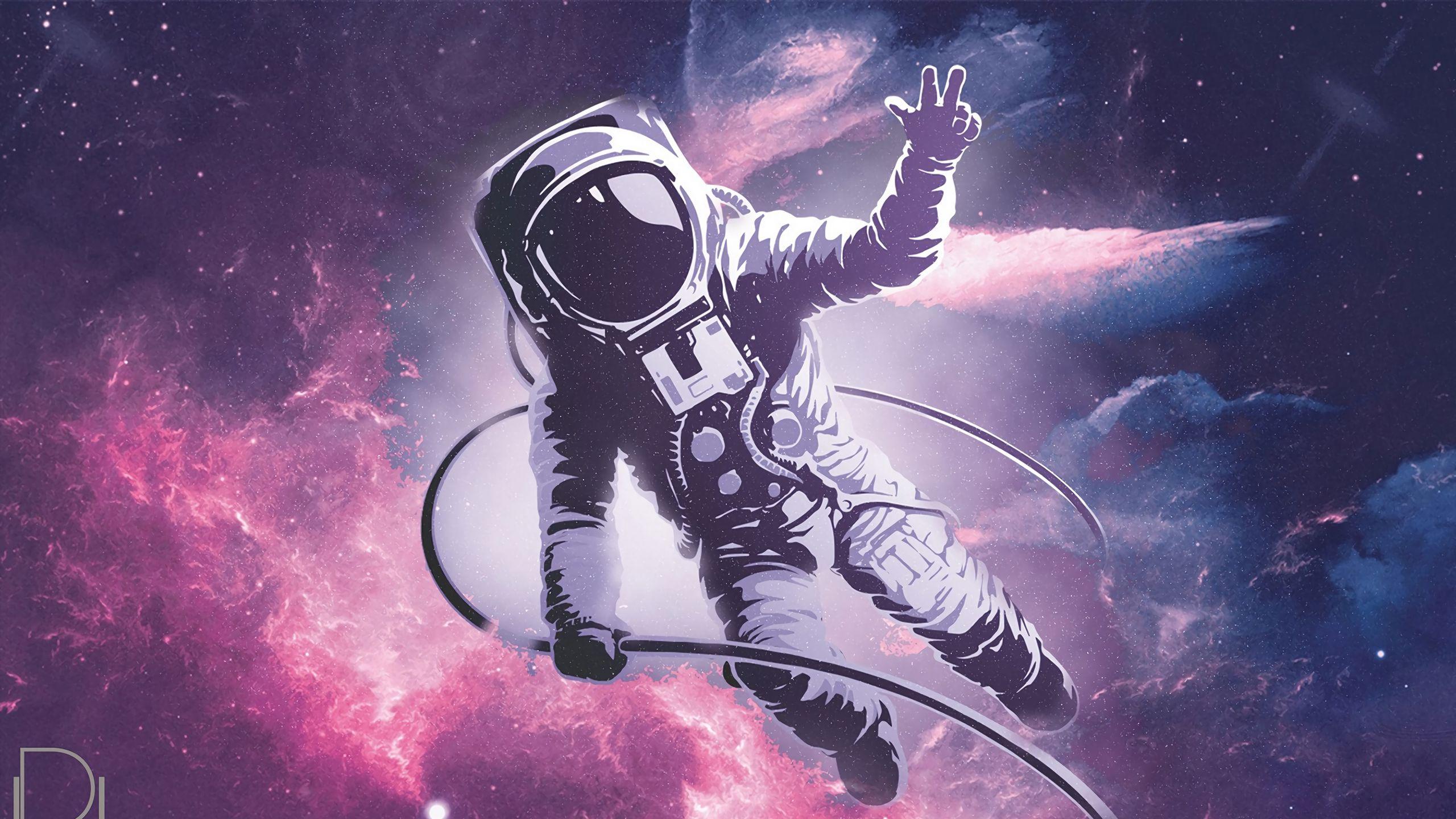 Purple Astronaut Wallpapers - Top Free Purple Astronaut Backgrounds ...