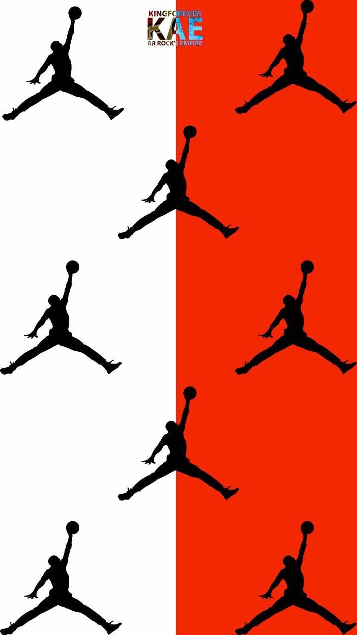 Red Jordan Logo Wallpapers - Top Free Red Jordan Logo Backgrounds ...