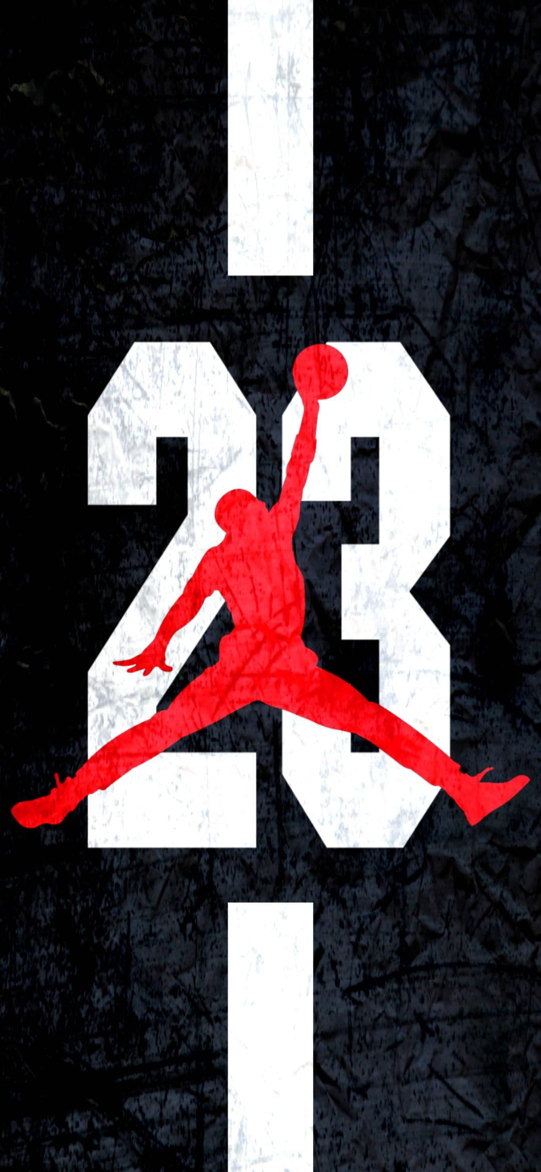 Red Jordan Logo Wallpapers - Top Free Red Jordan Logo Backgrounds ...