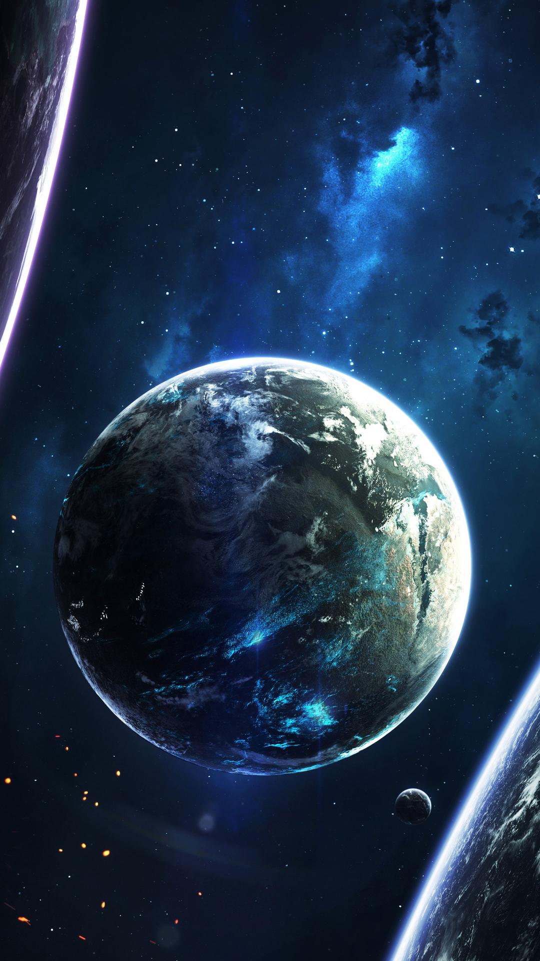 3D Space Phone Wallpapers - Top Free 3D Space Phone Backgrounds ...