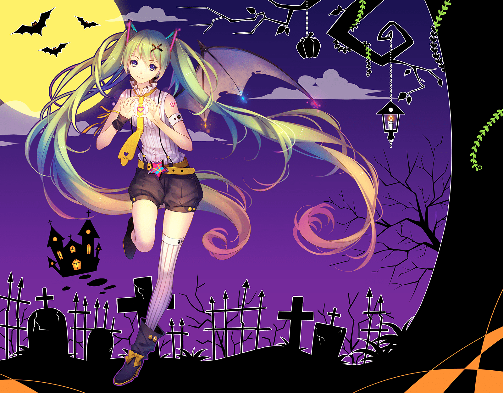 Halloween Miku Wallpapers - Top Free Halloween Miku Backgrounds ...