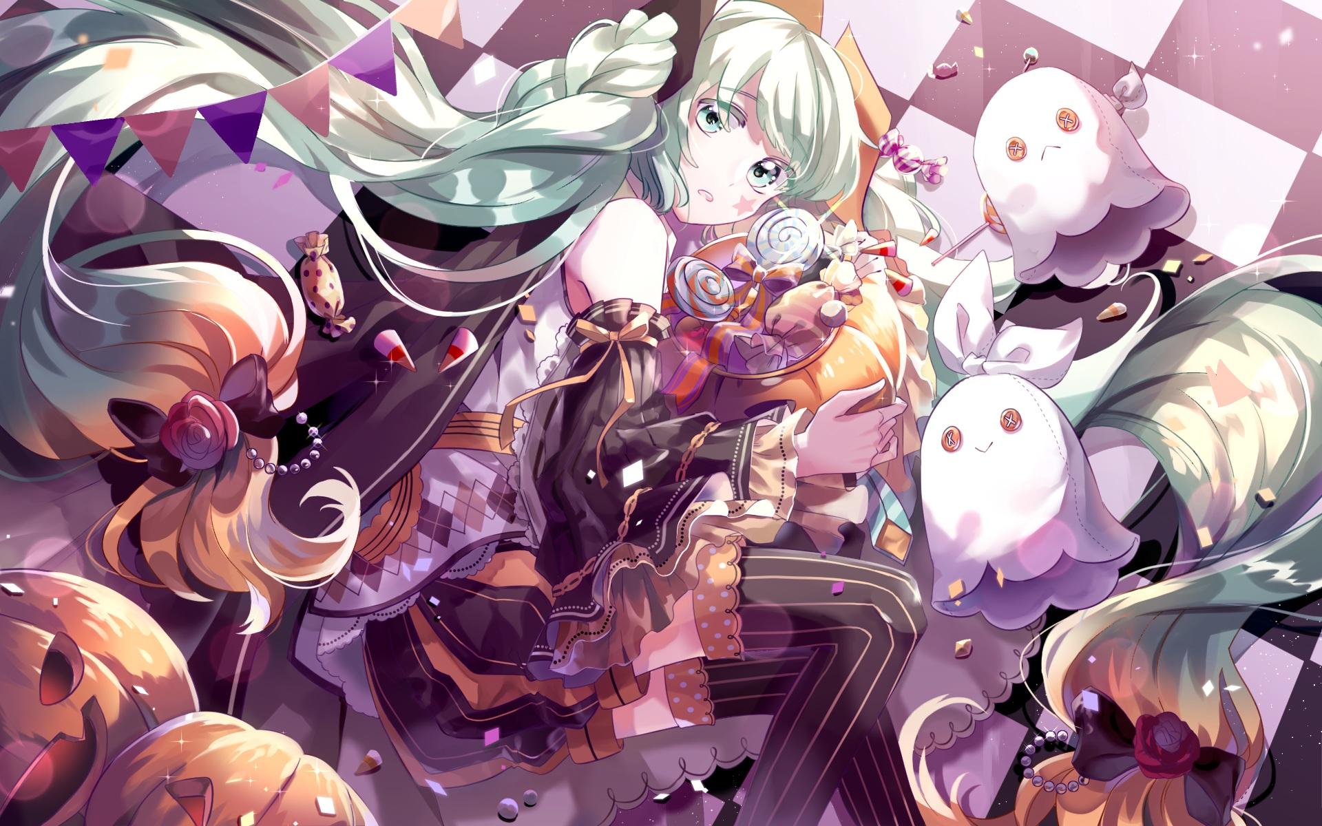 Halloween Miku Wallpapers - Top Free Halloween Miku Backgrounds ...