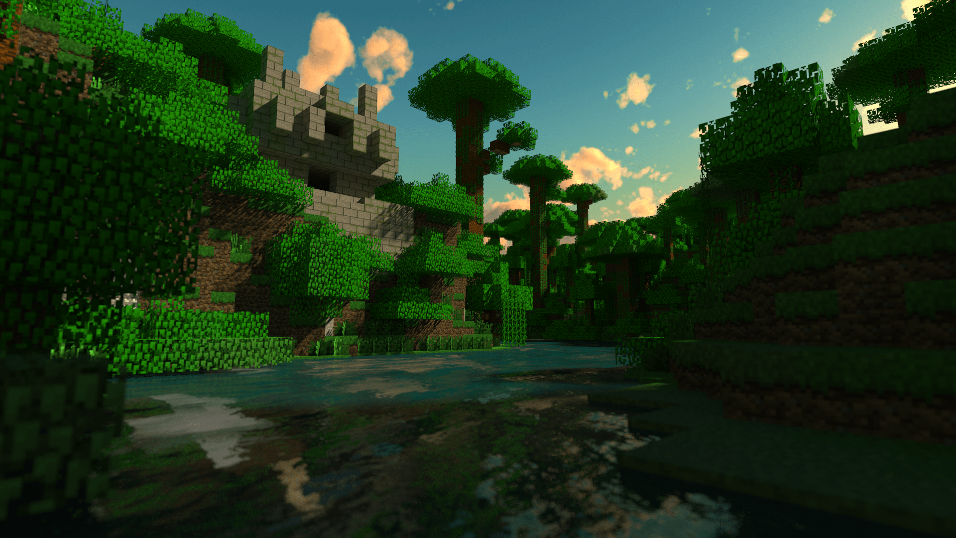 Minecraft Forest Wallpapers - Top Free Minecraft Forest Backgrounds ...