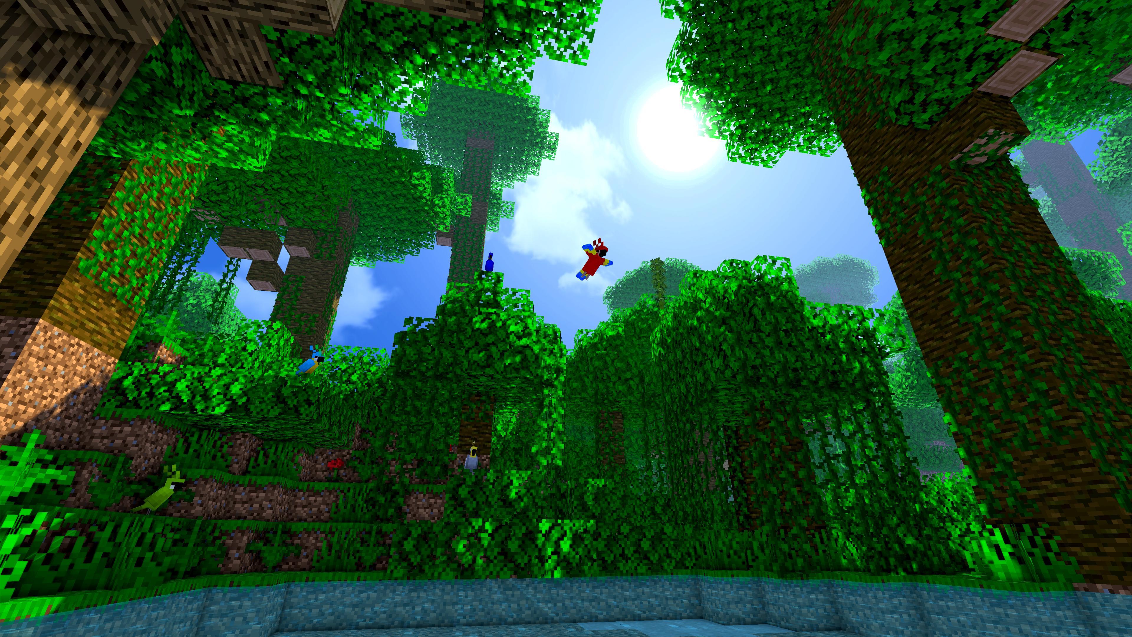 Minecraft Forest Wallpapers - Top Free Minecraft Forest Backgrounds ...