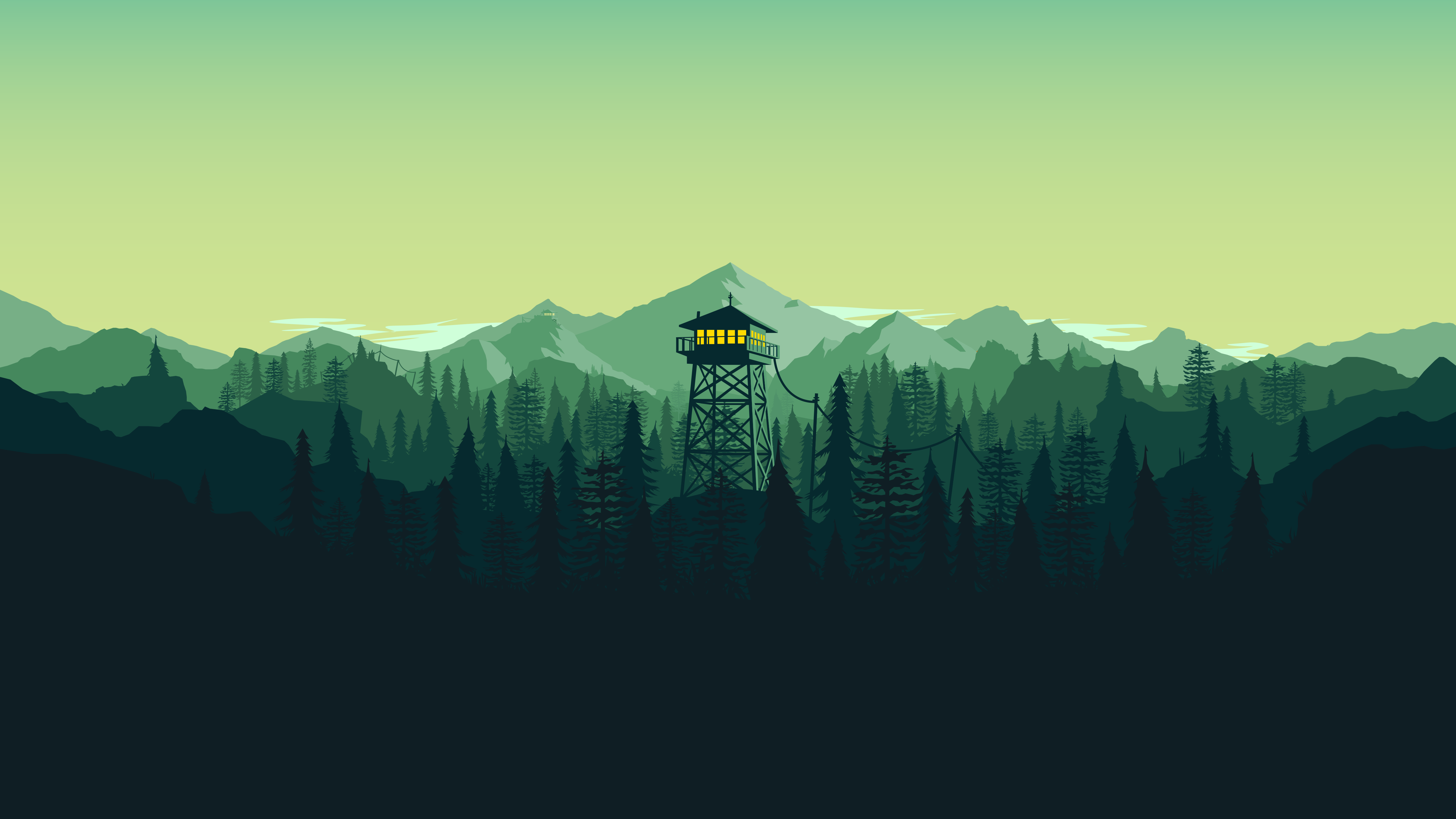 Firewatch 4K Wallpapers - Top Free Firewatch 4K Backgrounds ...
