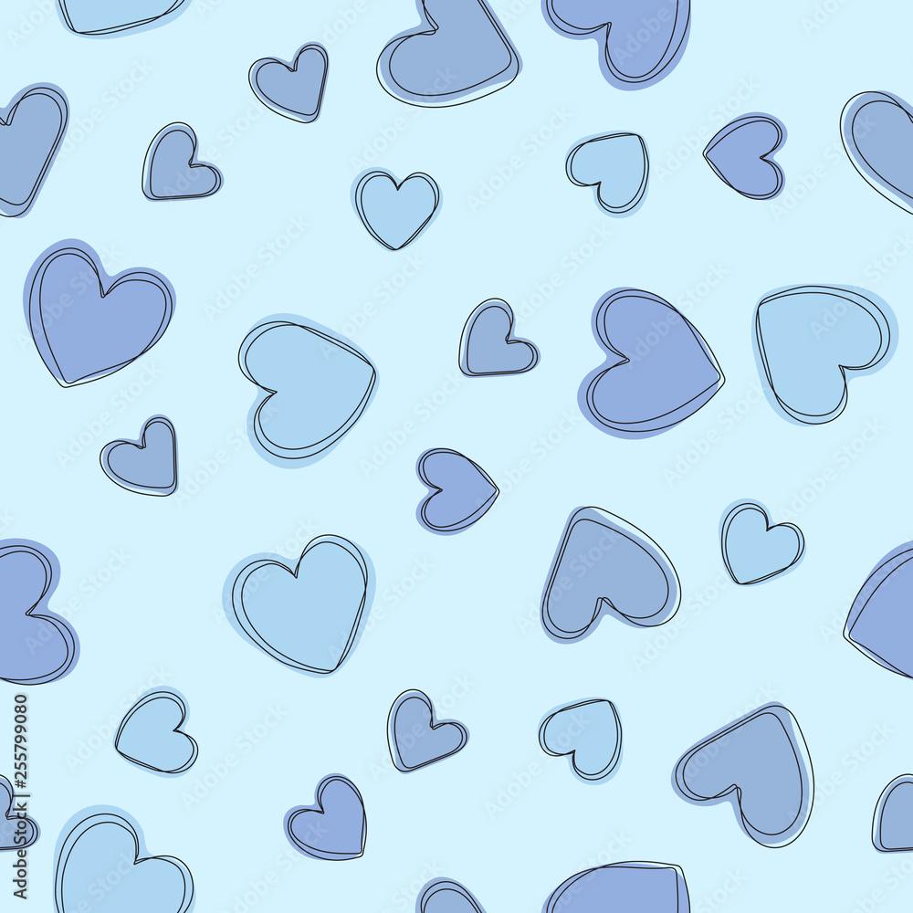 Light Blue Heart Wallpapers - Top Free Light Blue Heart Backgrounds ...