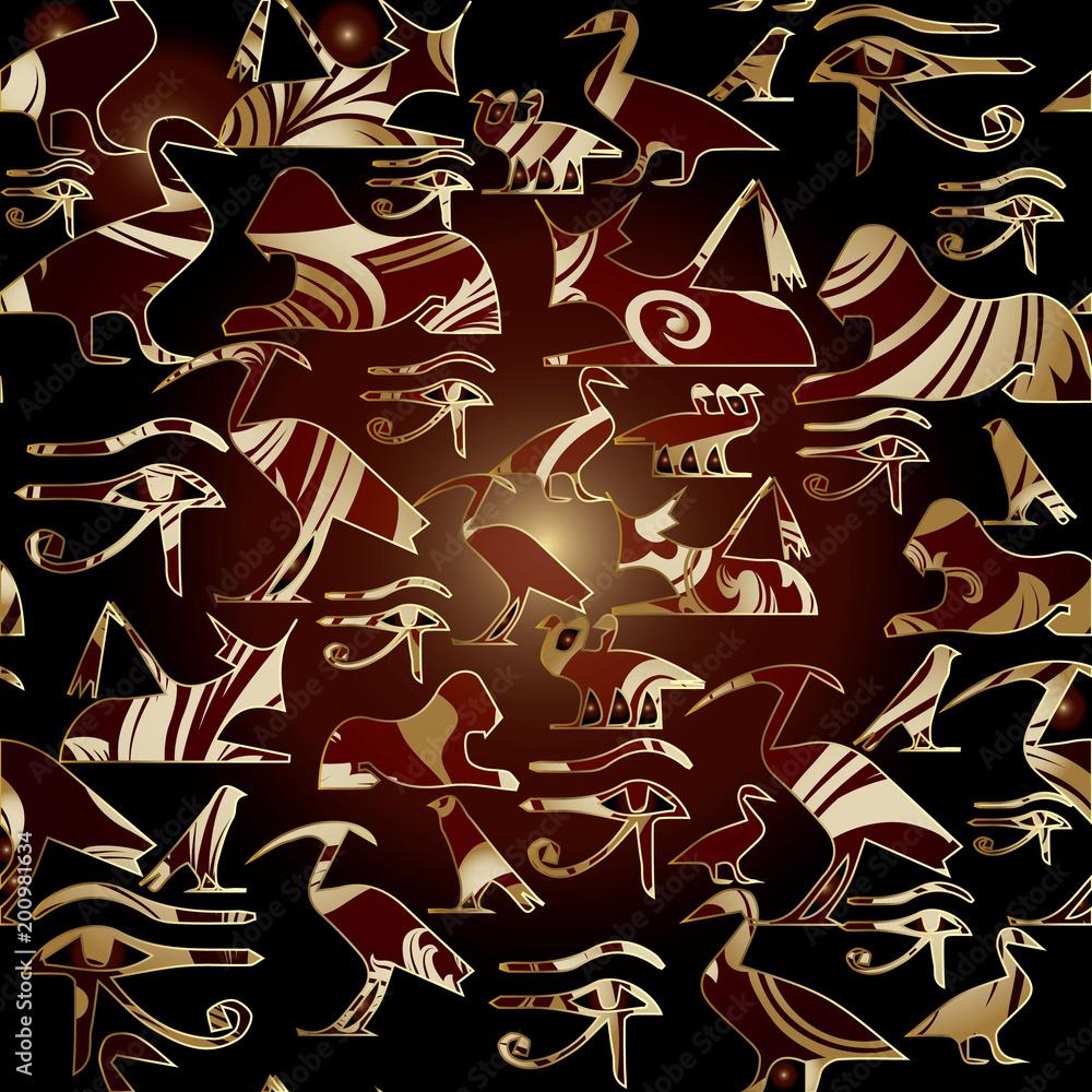 Gold Egypt Wallpapers - Top Free Gold Egypt Backgrounds - WallpaperAccess
