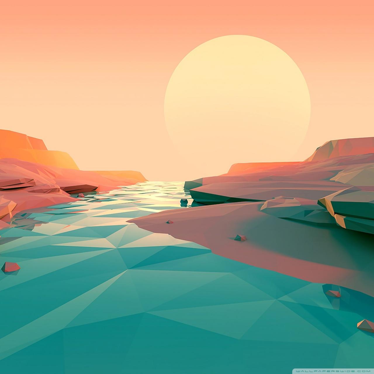 Low Poly iPhone Wallpapers - Top Free Low Poly iPhone Backgrounds ...