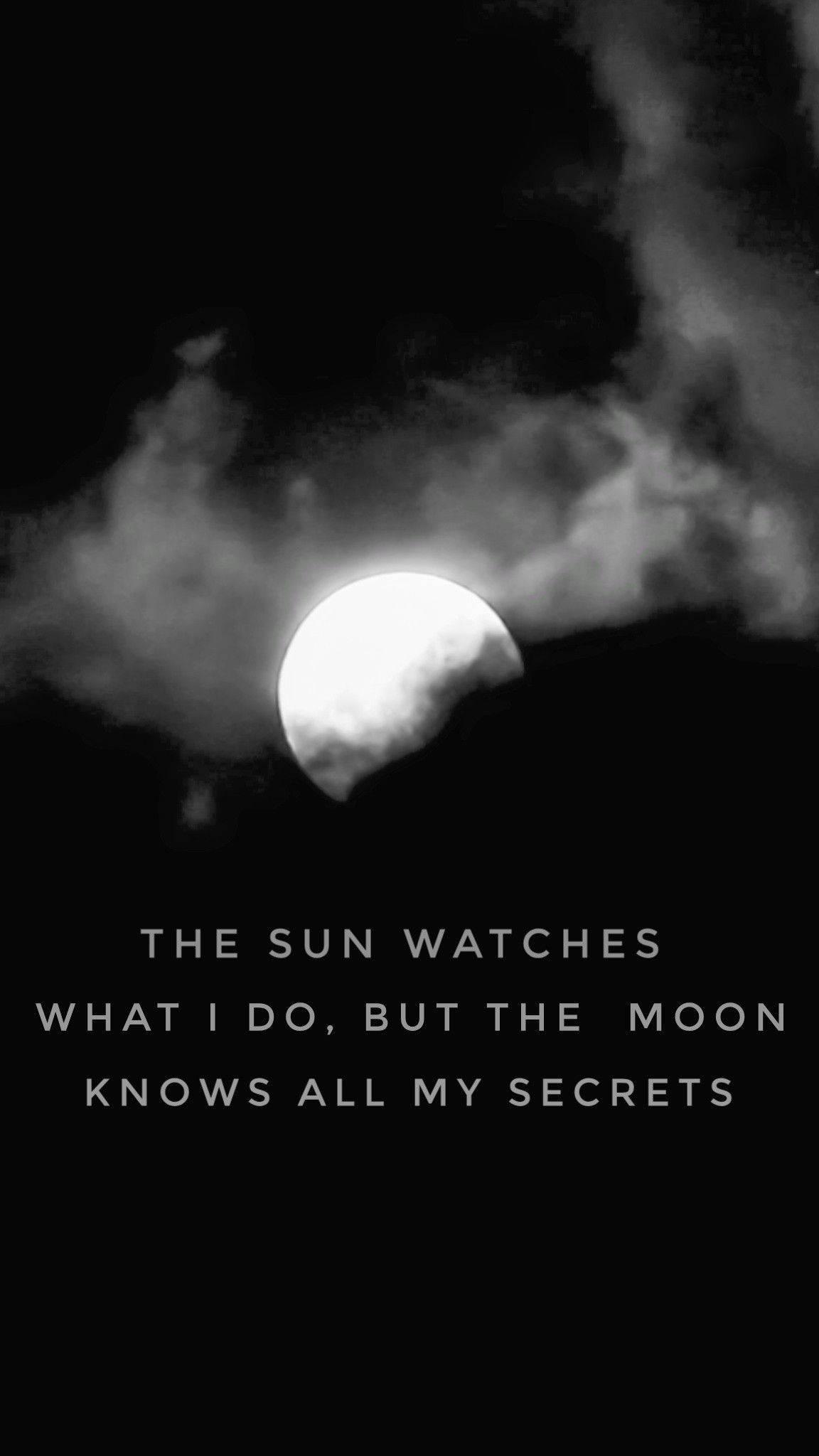 Moon Quotes Wallpapers - Top Free Moon Quotes Backgrounds - WallpaperAccess