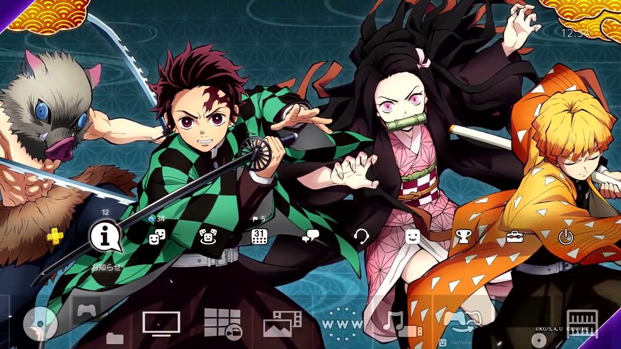 Demon Slayer PS4 Wallpapers - Top Free Demon Slayer PS4 Backgrounds ...