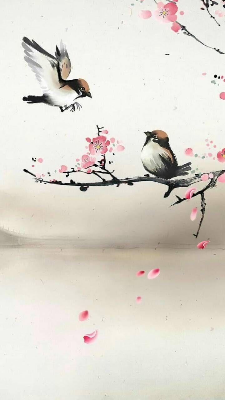 Watercolor Birds Wallpapers - Top Free Watercolor Birds Backgrounds ...