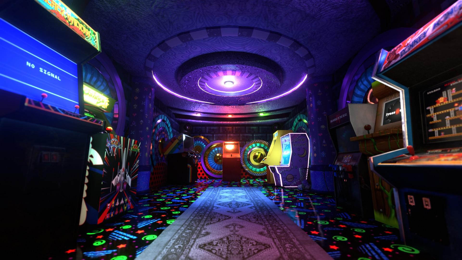 Arcade Room Wallpapers - Top Free Arcade Room Backgrounds - WallpaperAccess