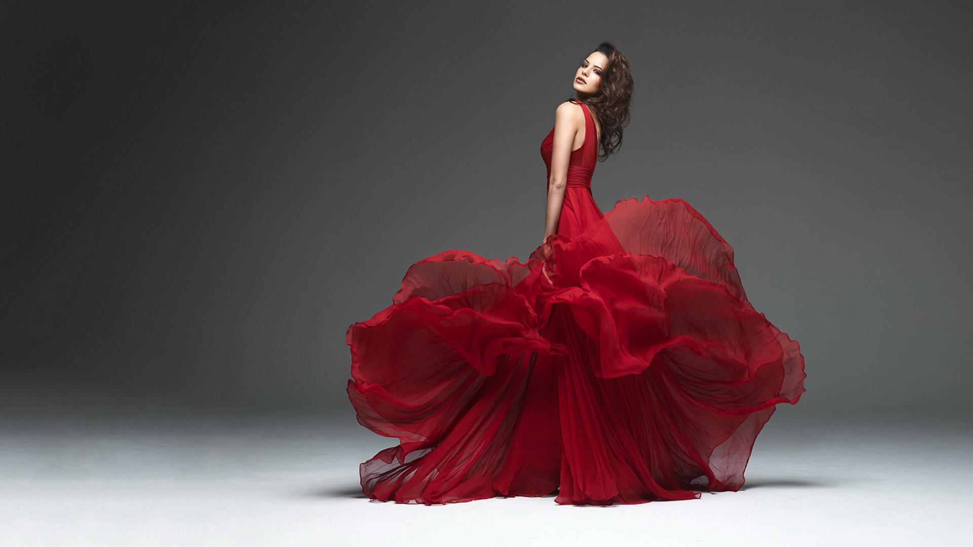 Girl Red Dress Wallpapers - Top Free Girl Red Dress Backgrounds ...