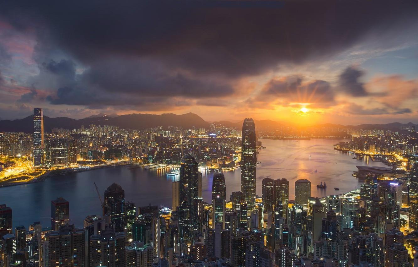 Hong Kong Sunrise Wallpapers - Top Free Hong Kong Sunrise Backgrounds ...