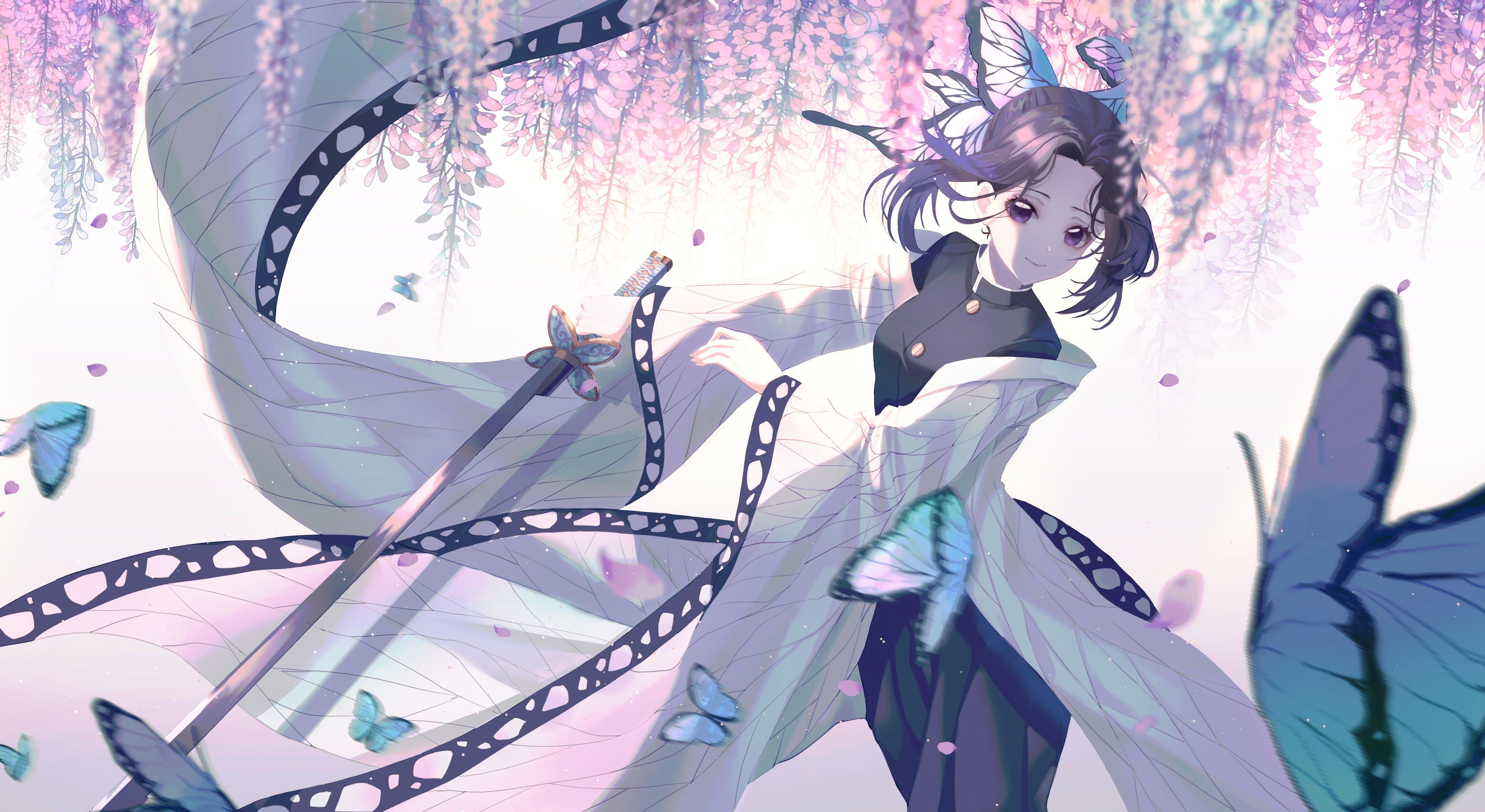 Demon Slayer Butterfly Wallpapers - Top Free Demon Slayer Butterfly ...