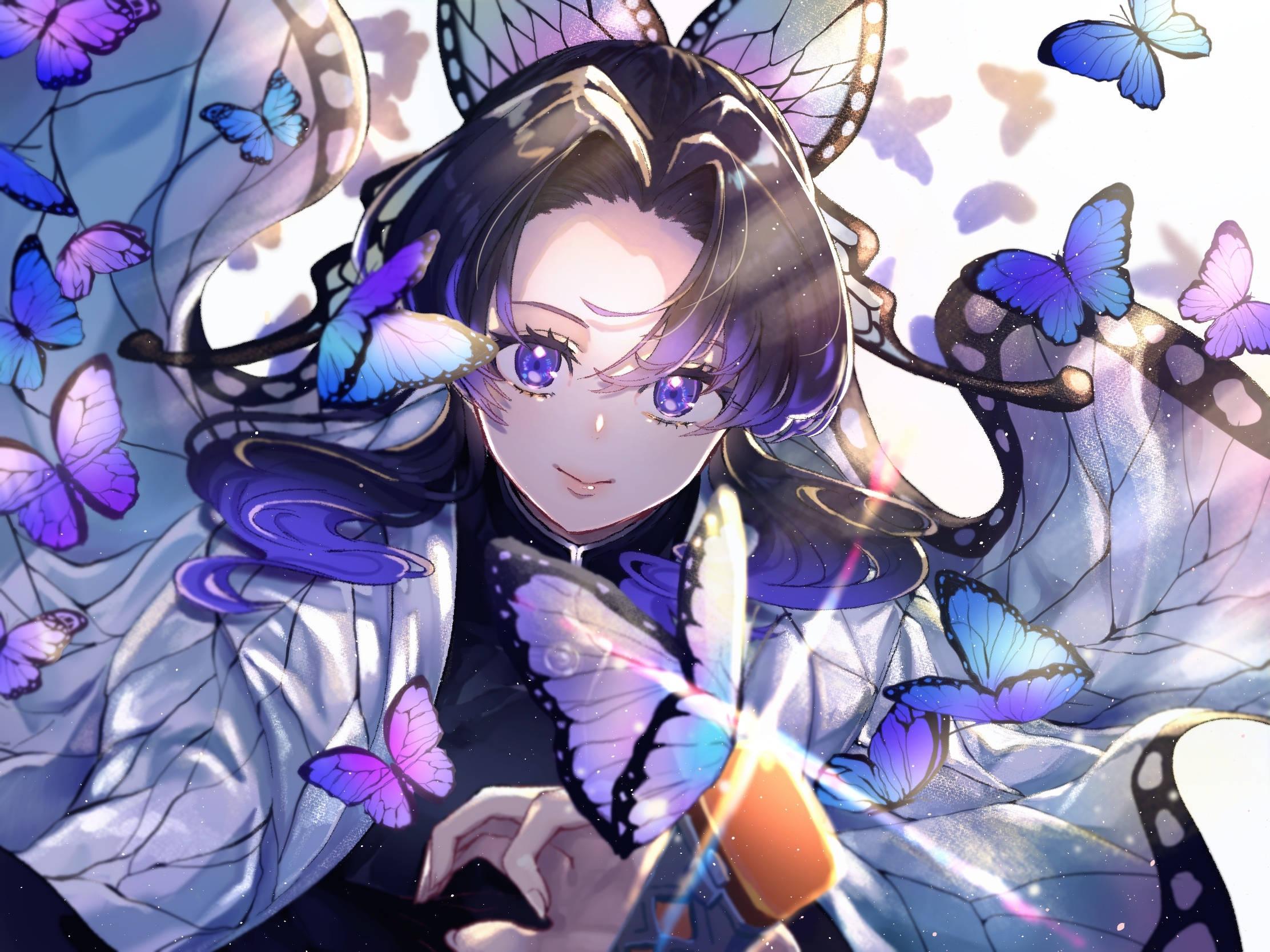 Demon Slayer Butterfly Wallpapers - Top Free Demon Slayer Butterfly ...