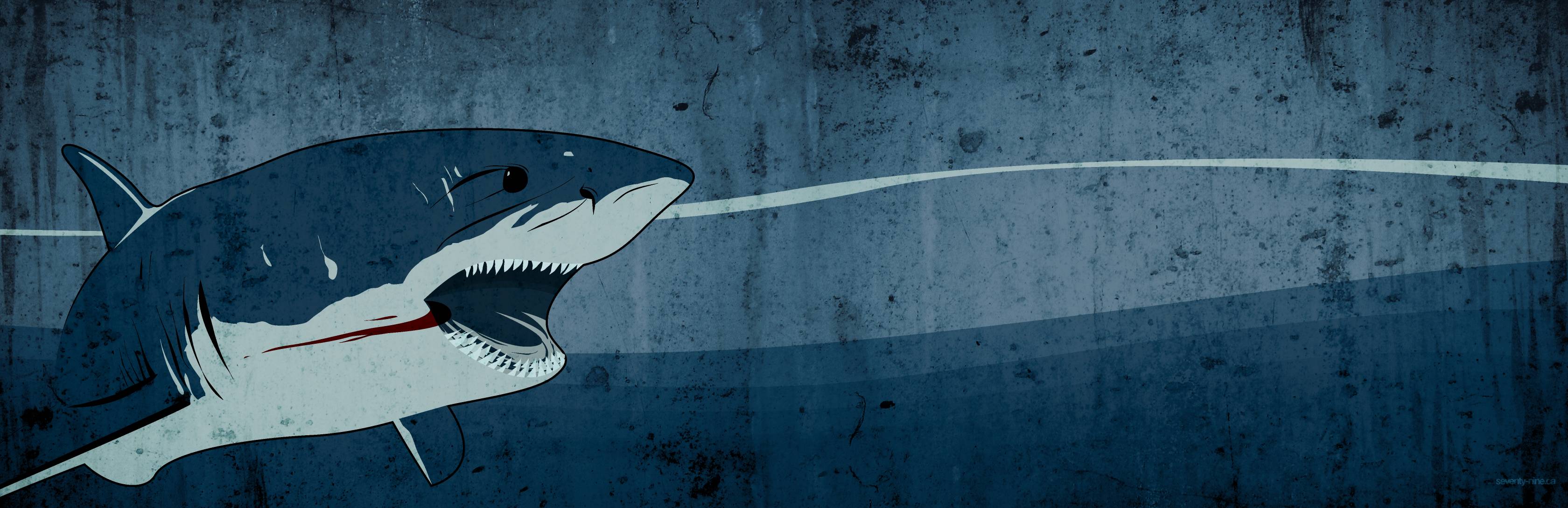 Shark Dual Monitor Wallpapers - Top Free Shark Dual Monitor Backgrounds ...