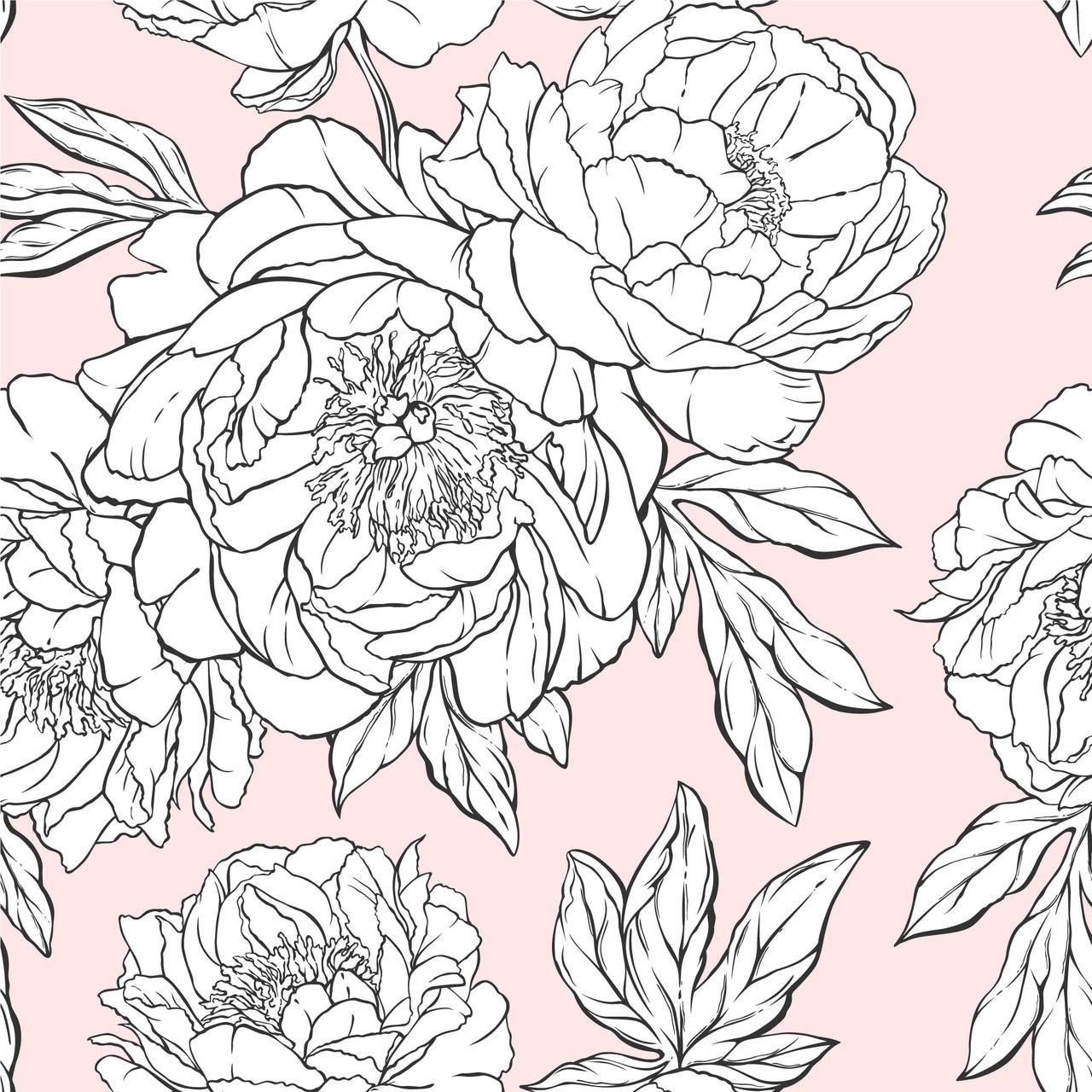 Hand Drawn Floral Wallpapers - Top Free Hand Drawn Floral Backgrounds ...