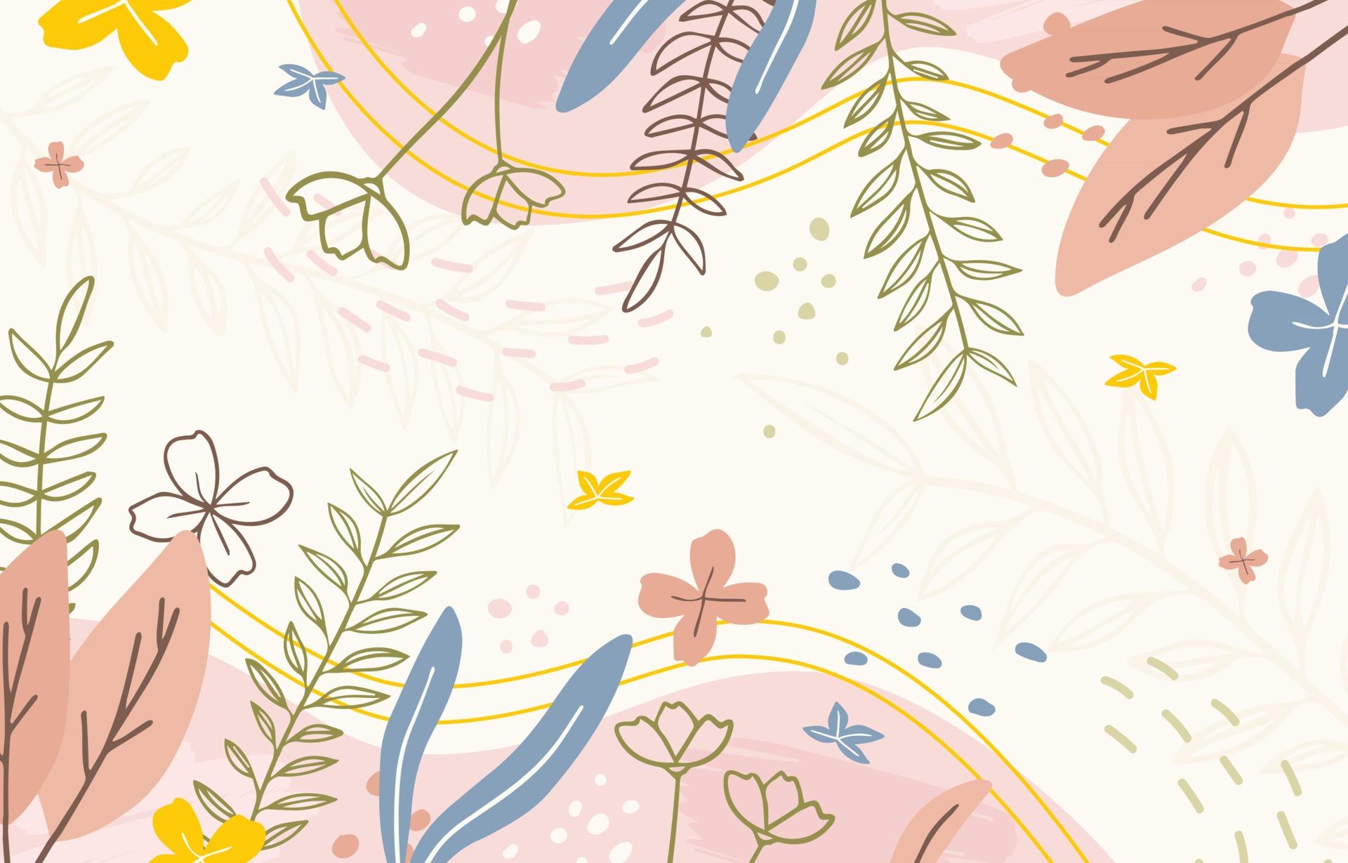 Hand Drawn Floral Wallpapers - Top Free Hand Drawn Floral Backgrounds ...
