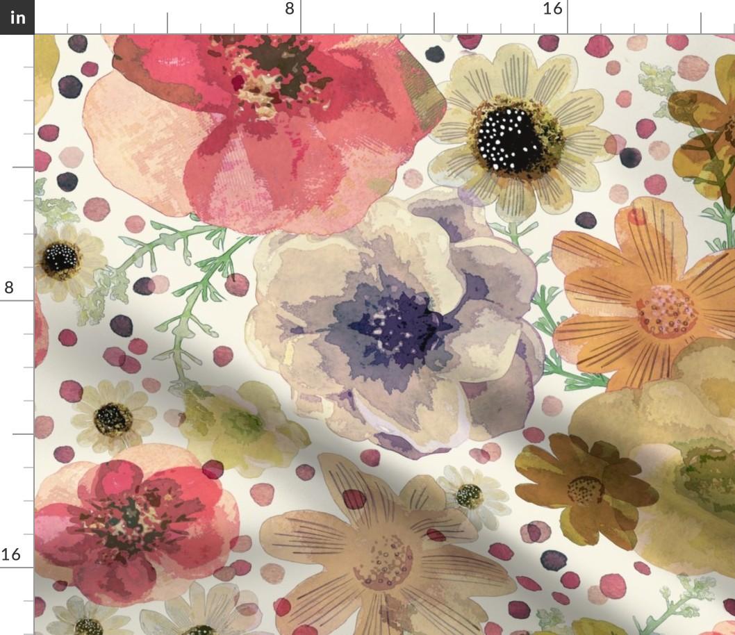 Hand Drawn Floral Wallpapers - Top Free Hand Drawn Floral Backgrounds ...
