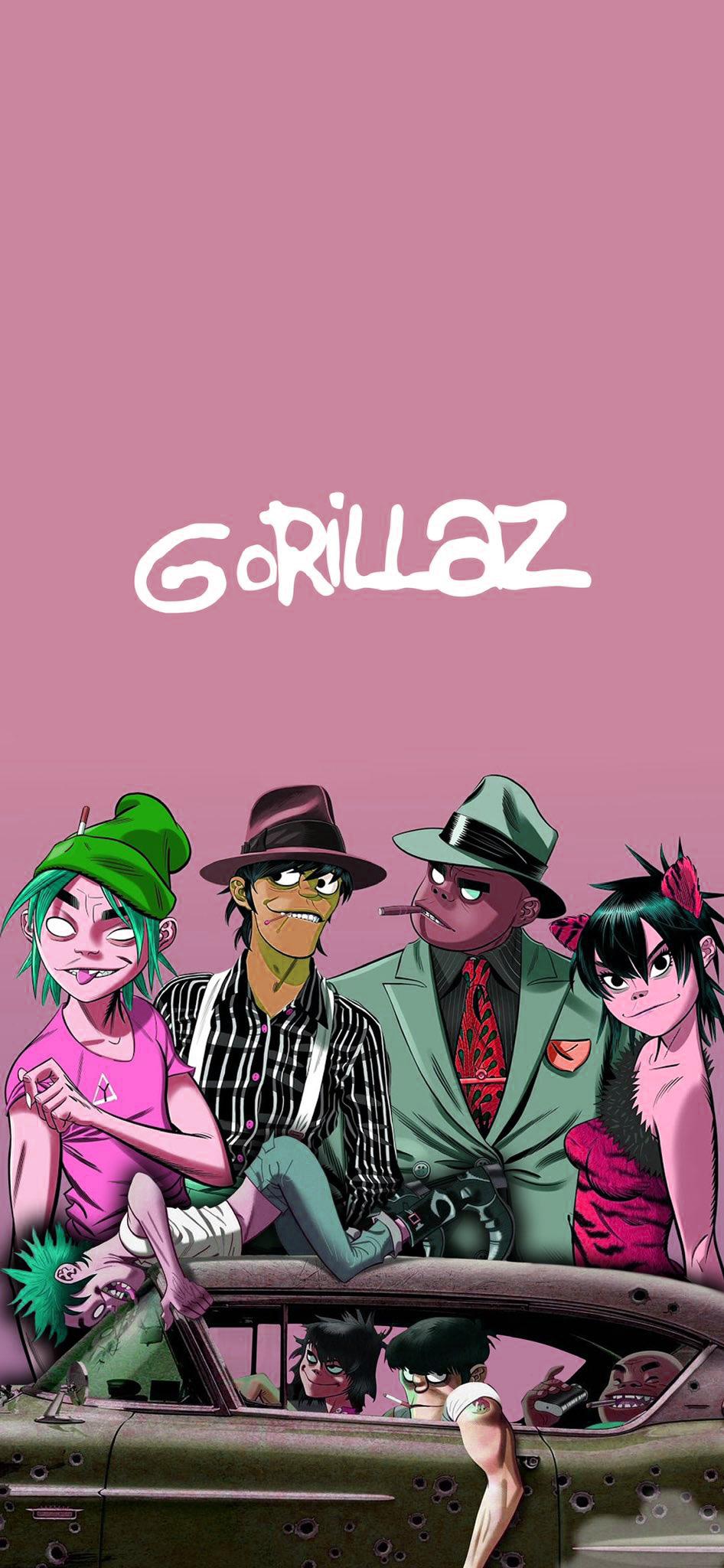 Gorillaz Phone Wallpapers - Top Free Gorillaz Phone Backgrounds ...