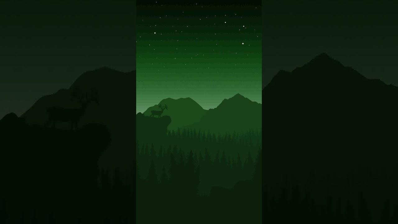 Night Green Forest Wallpapers - Top Free Night Green Forest Backgrounds ...