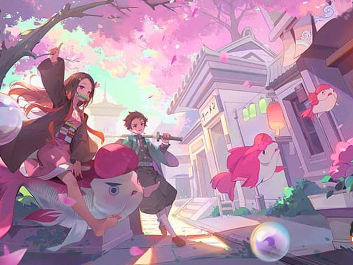 Demon Slayer Landscape Wallpapers - Top Free Demon Slayer Landscape ...