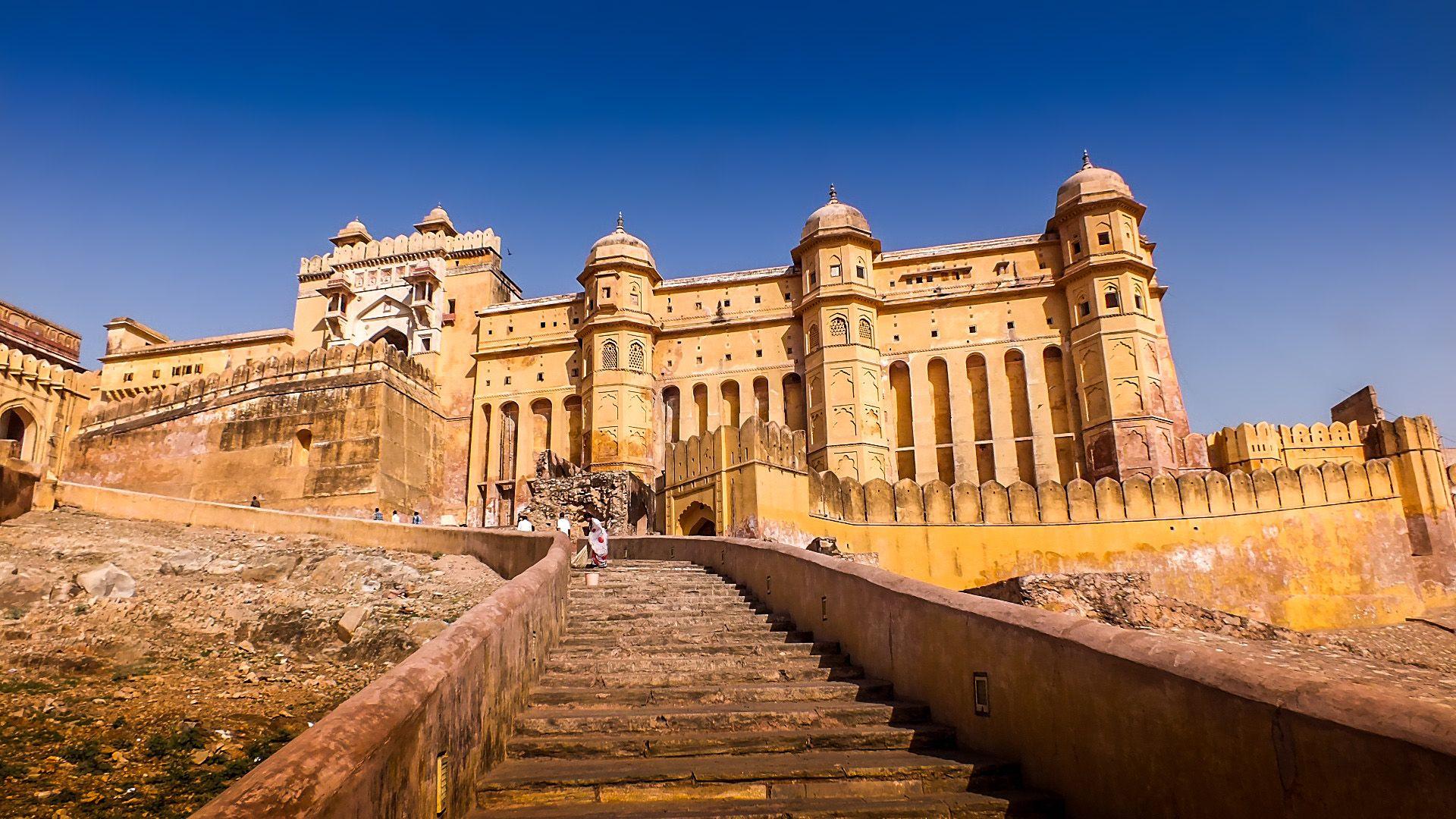 Amer Fort Wallpapers - Top Free Amer Fort Backgrounds - WallpaperAccess