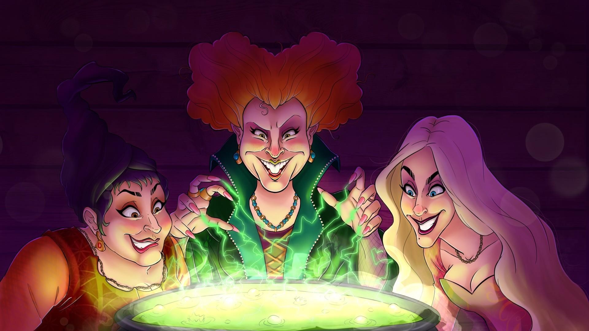 The Sanderson Sisters Wallpapers - Top Free The Sanderson Sisters ...