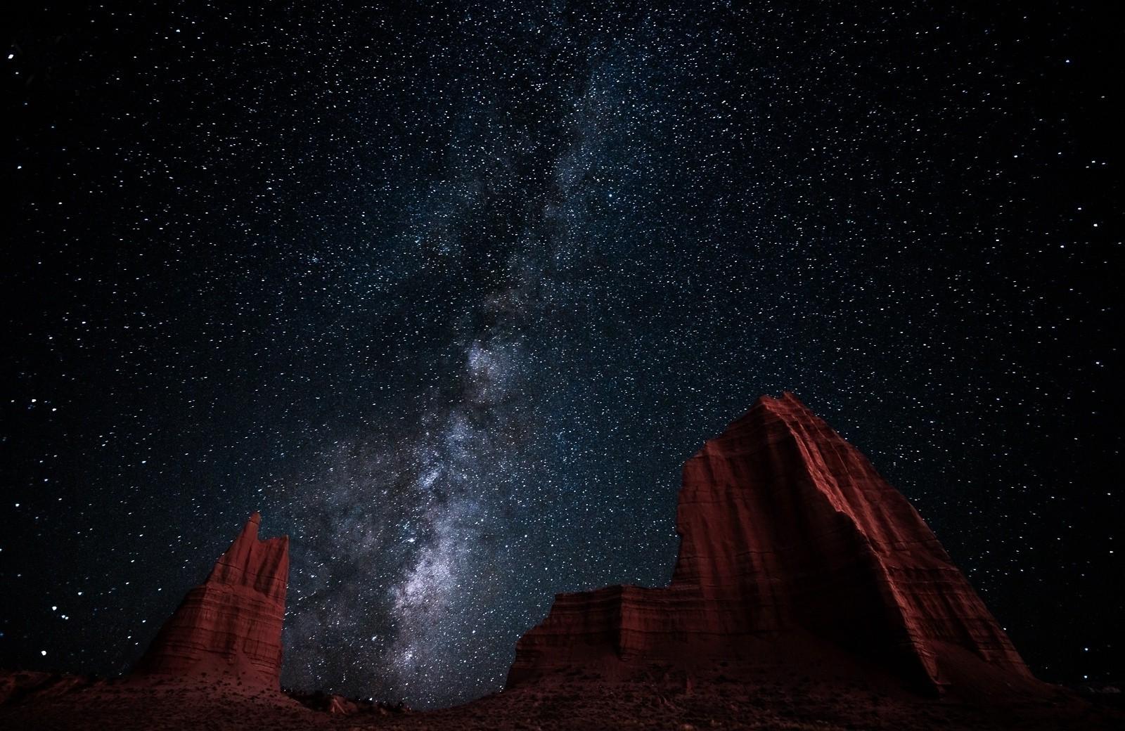 Desert Galaxy Wallpapers - Top Free Desert Galaxy Backgrounds ...