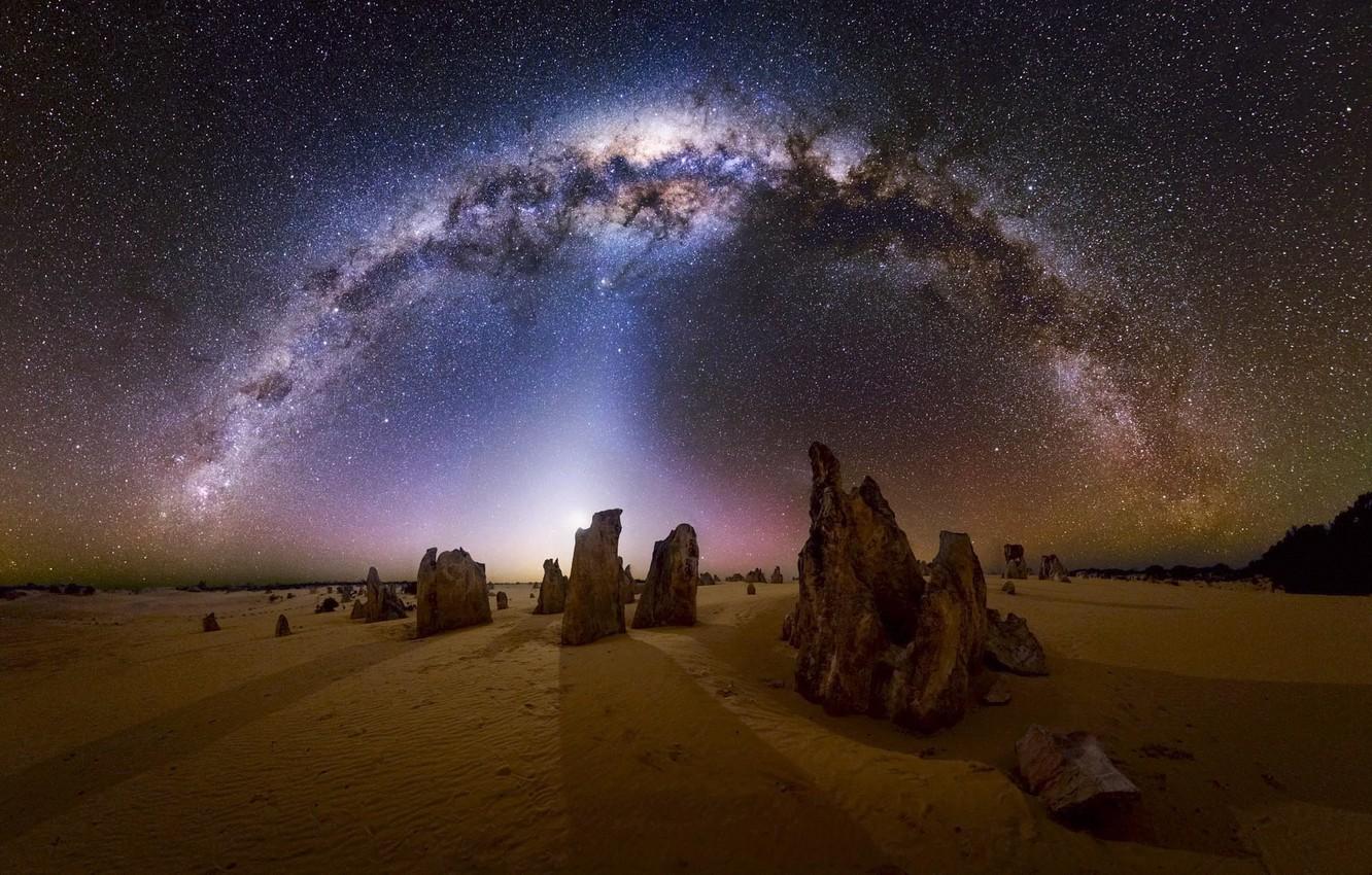 Desert Galaxy Wallpapers - Top Free Desert Galaxy Backgrounds ...