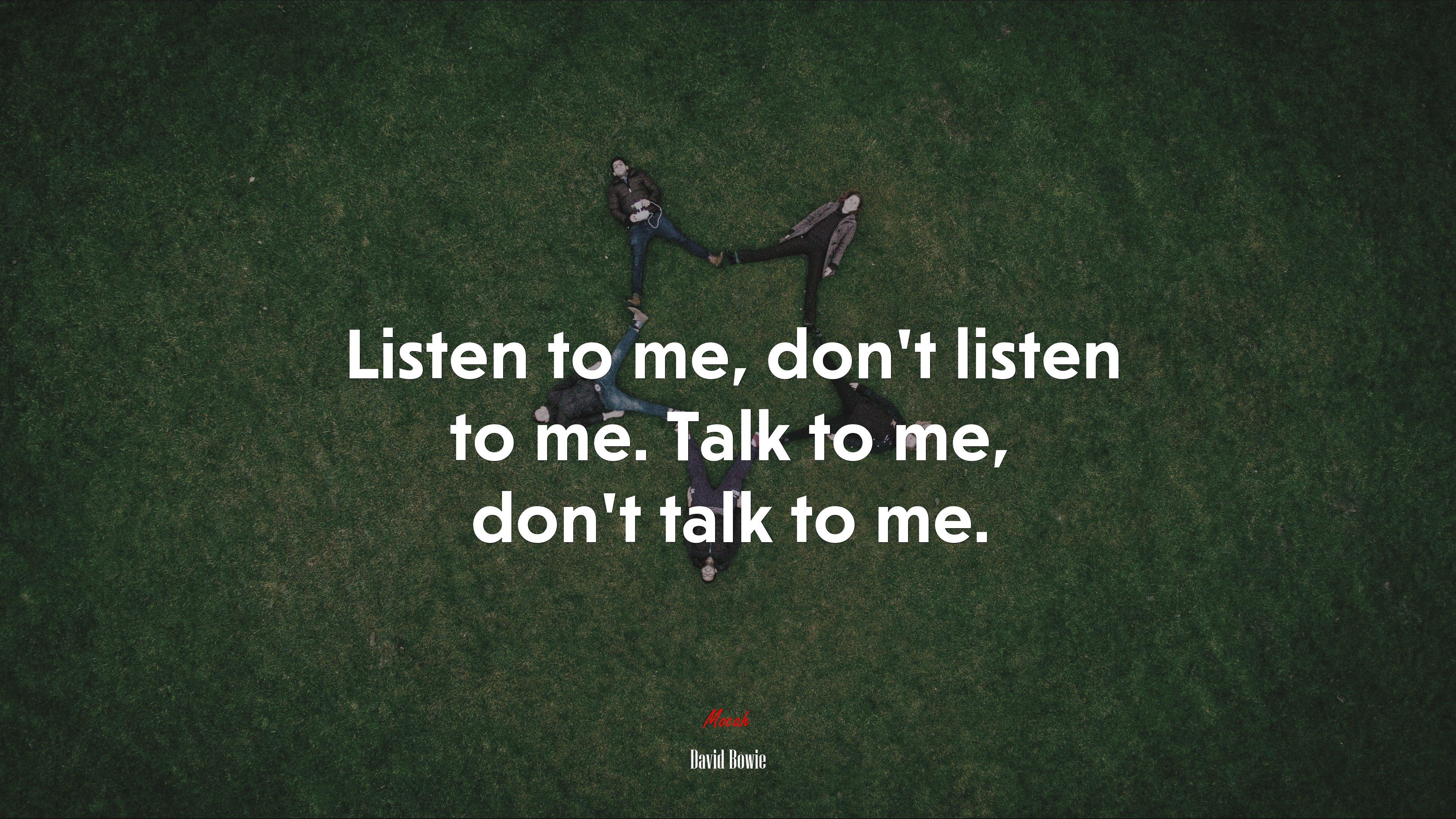 Dont Talk To Me Wallpapers - Top Free Dont Talk To Me Backgrounds ...