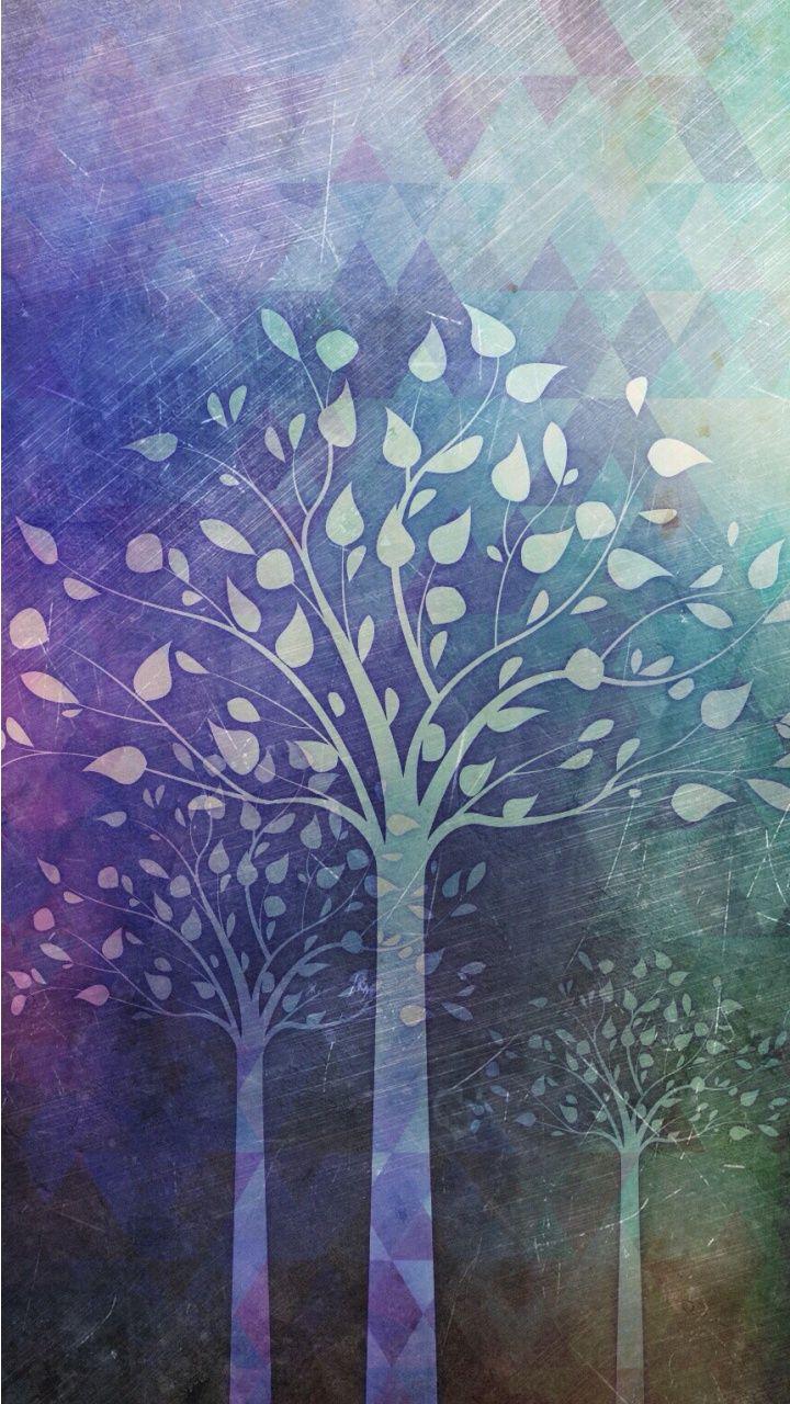 Blue Abstract Tree HD Wallpapers - Top Free Blue Abstract Tree HD ...