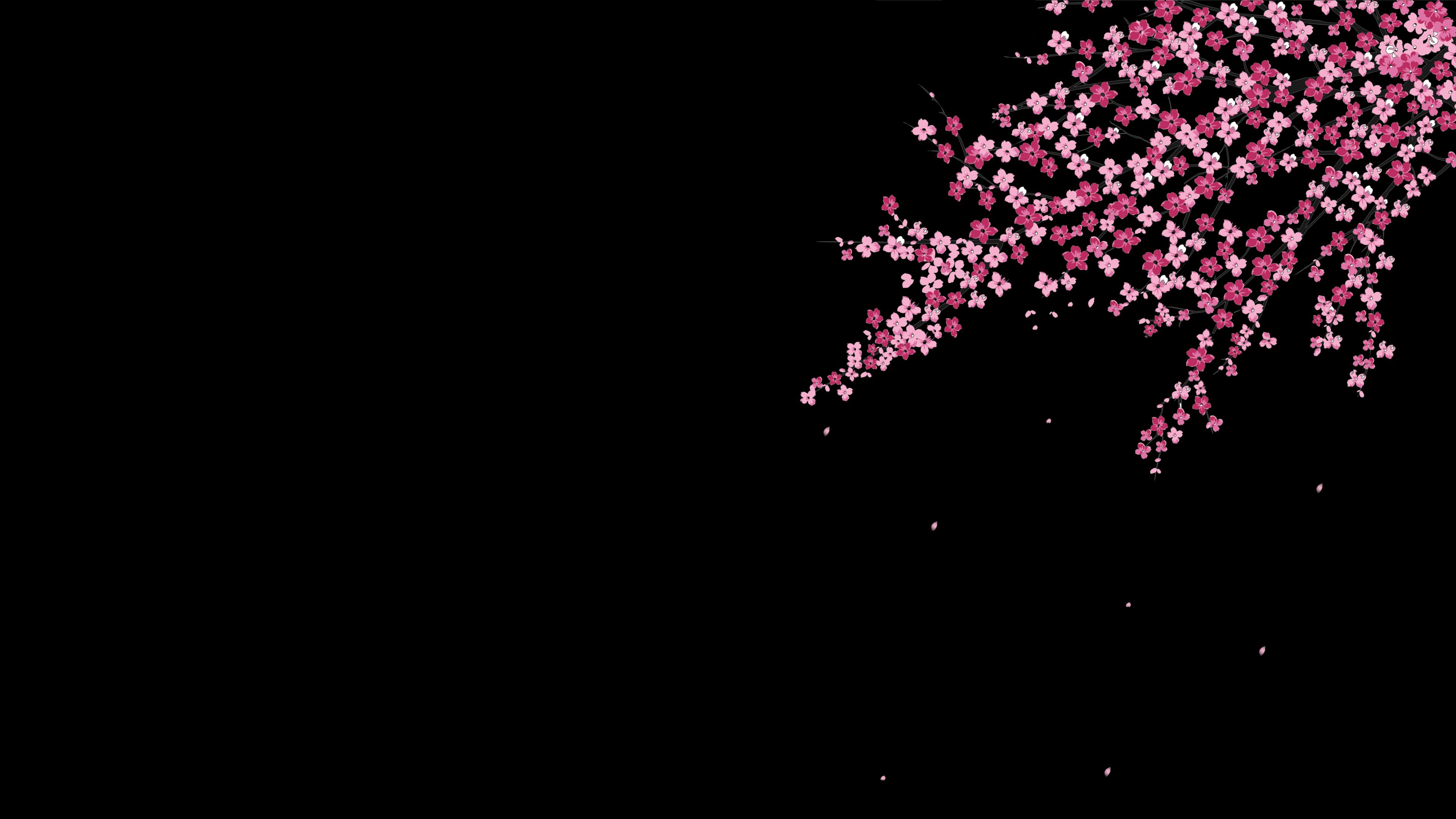 Black Sakura Wallpapers - Top Free Black Sakura Backgrounds - WallpaperAccess